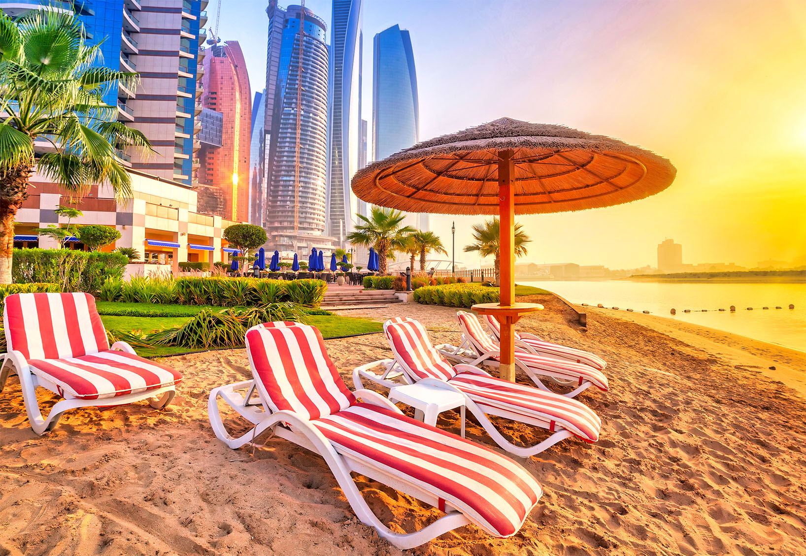 Abu Dhabi Sunrise Jigsaw Puzzle