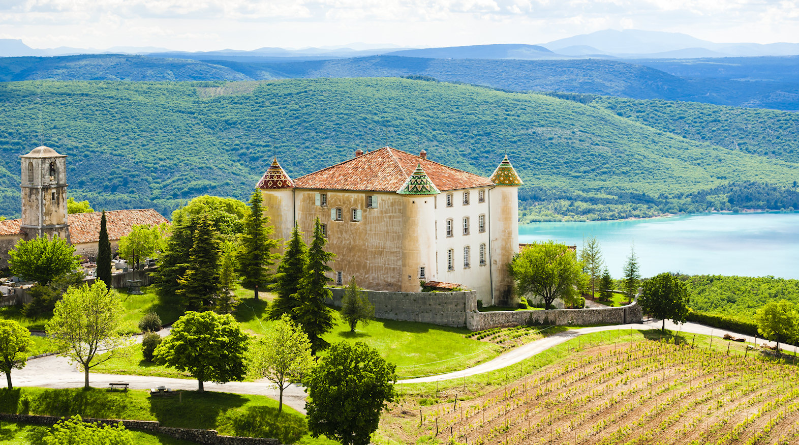 Aiguines Castle Jigsaw Puzzle