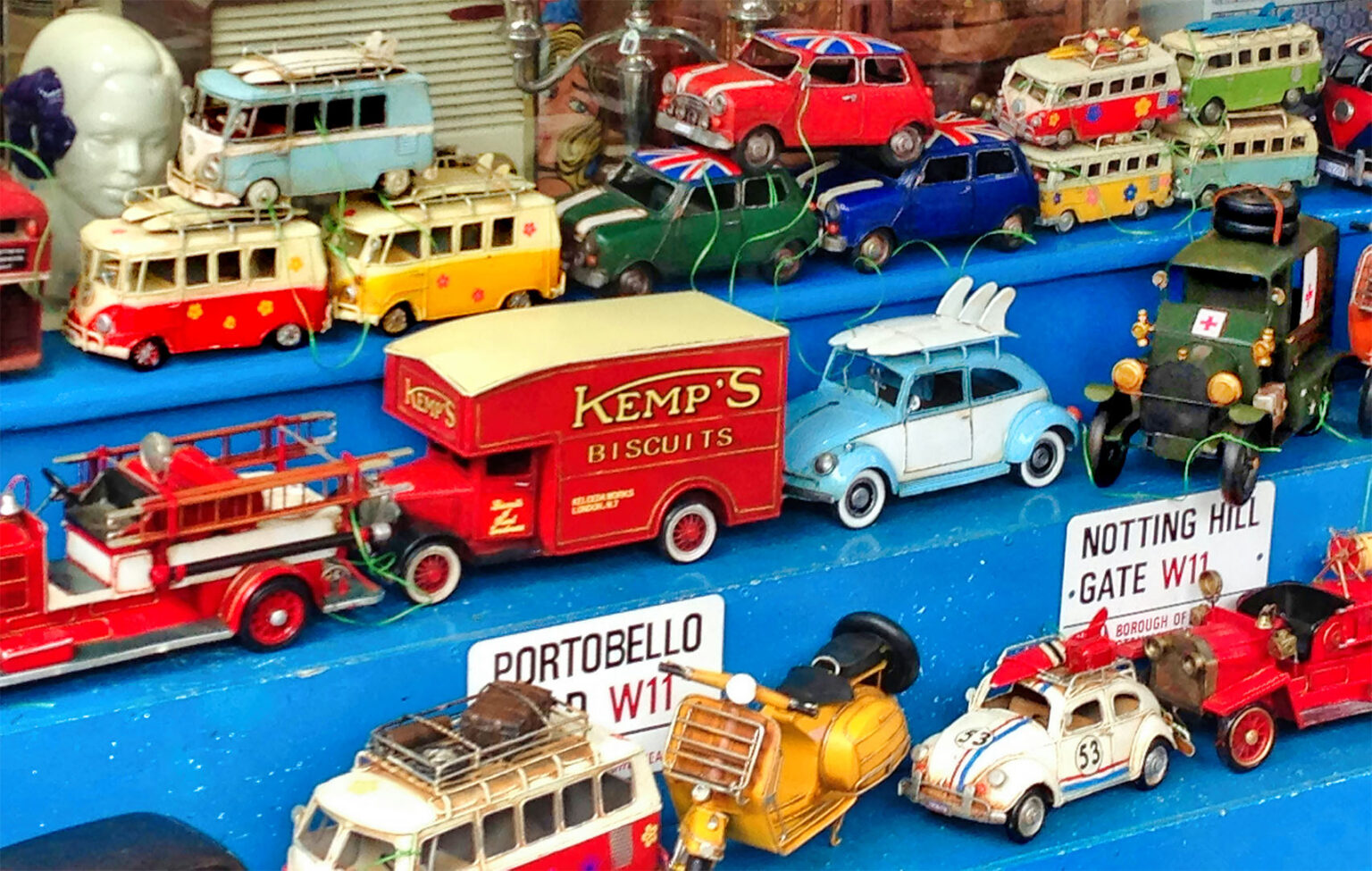 Antique Toy Cars Jigsaw Puzzle