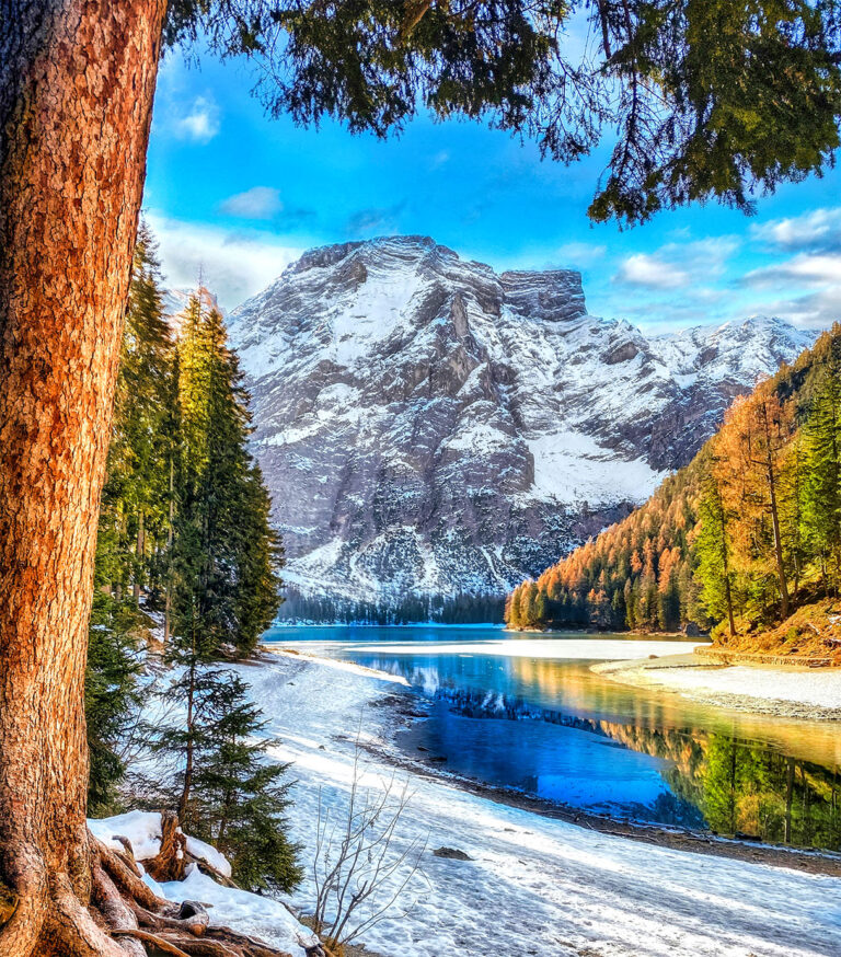 Autumn Alpine Lake Jigsaw Puzzle
