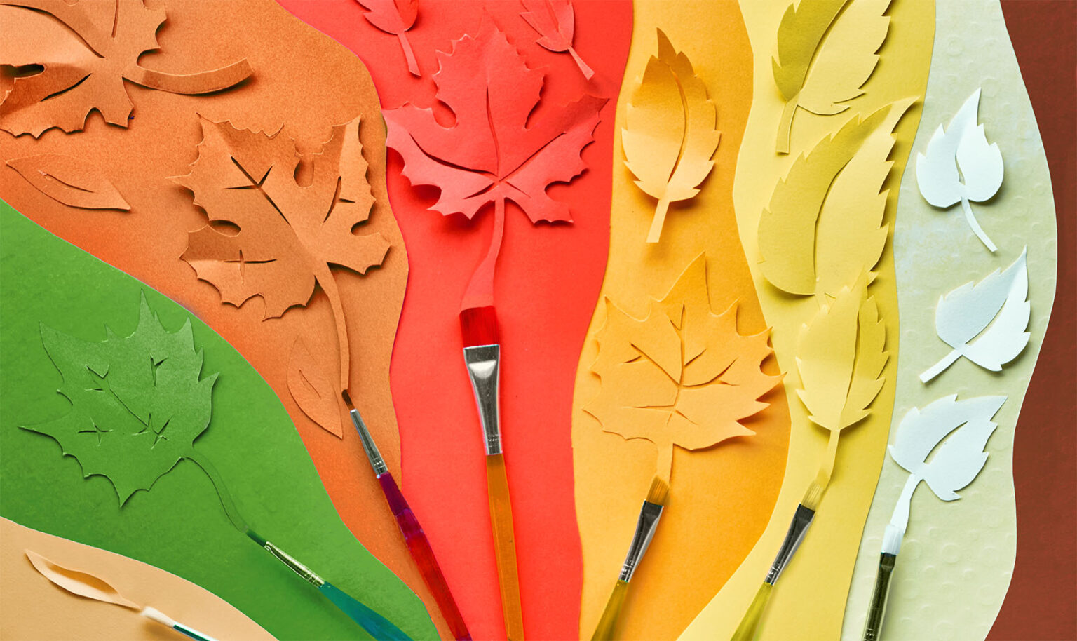 Autumn Paper Art Jigsaw Puzzle