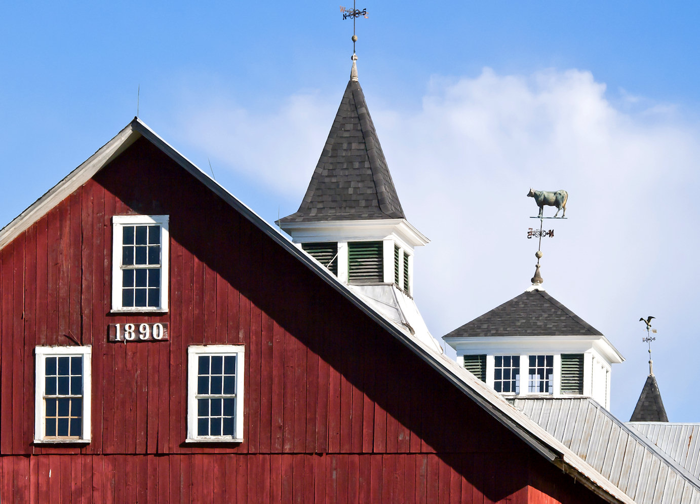 Barn Cupolas Jigsaw Puzzle