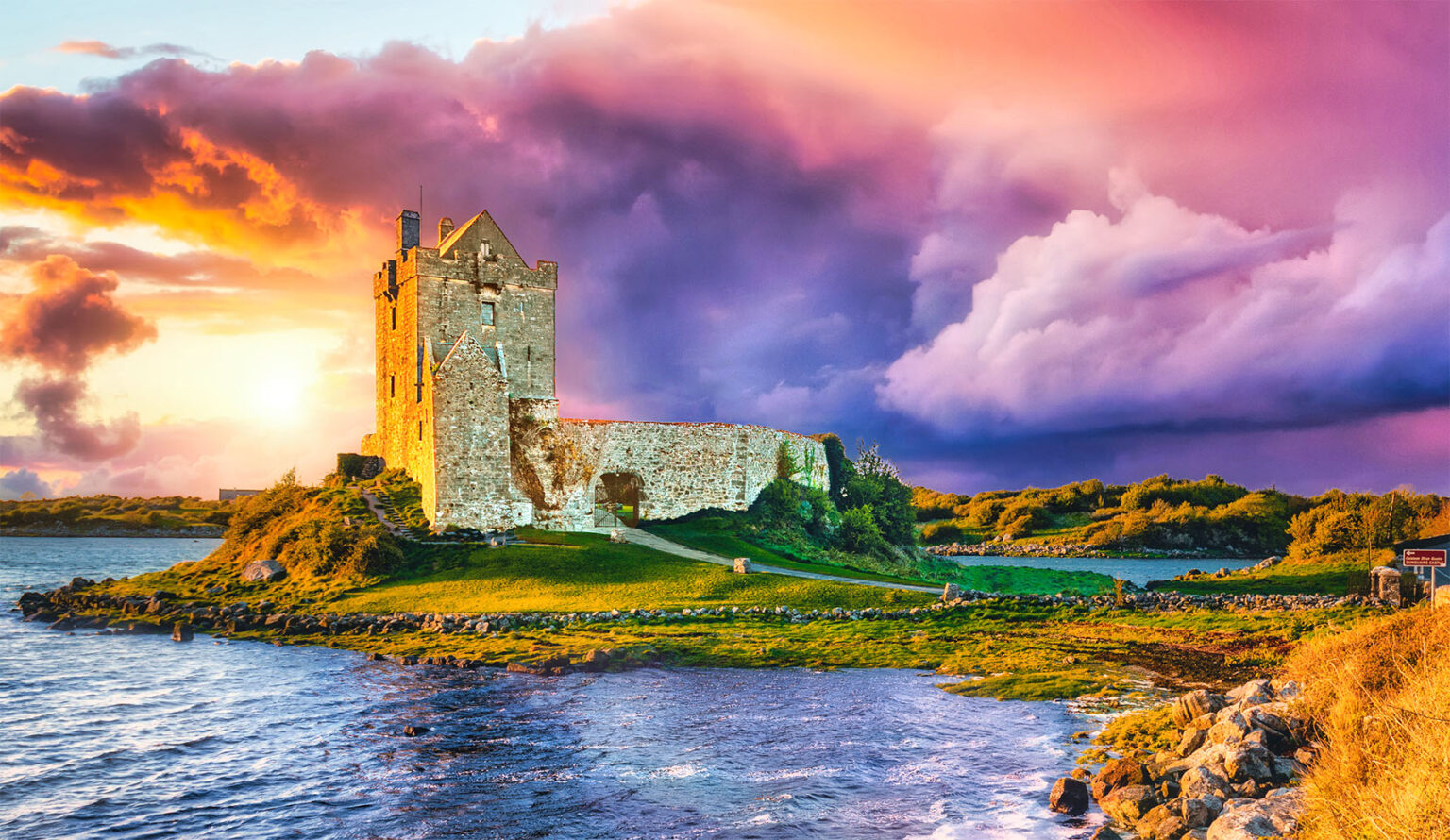 Castle at Twilight Jigsaw Puzzle