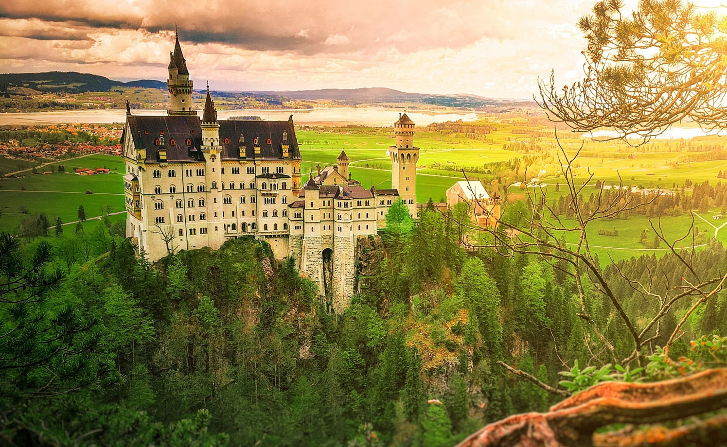 Castle Landscape Jigsaw Puzzle