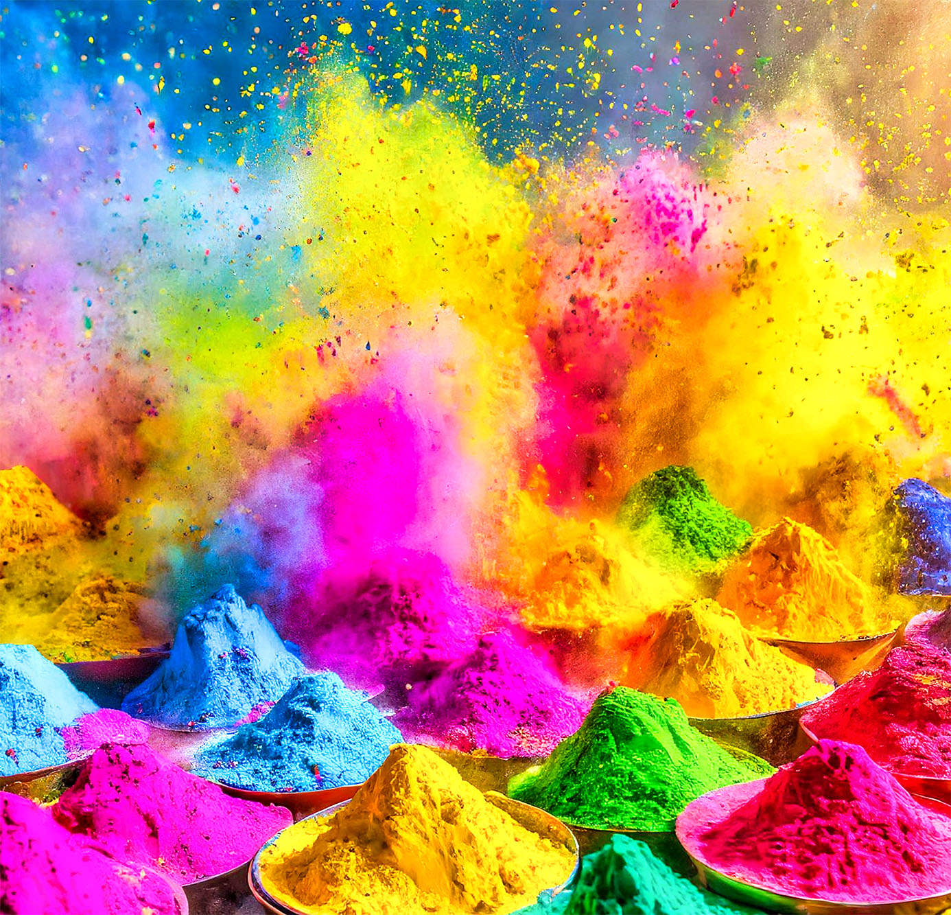 Colorful Celebration Jigsaw Puzzle