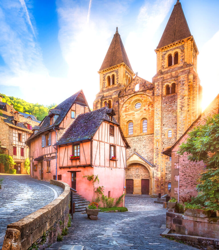 Conques Village Jigsaw Puzzle