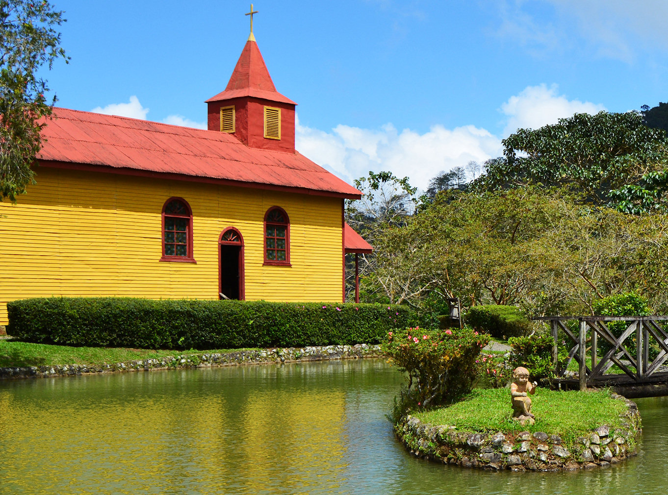 Costa Rican Church Jigsaw Puzzle