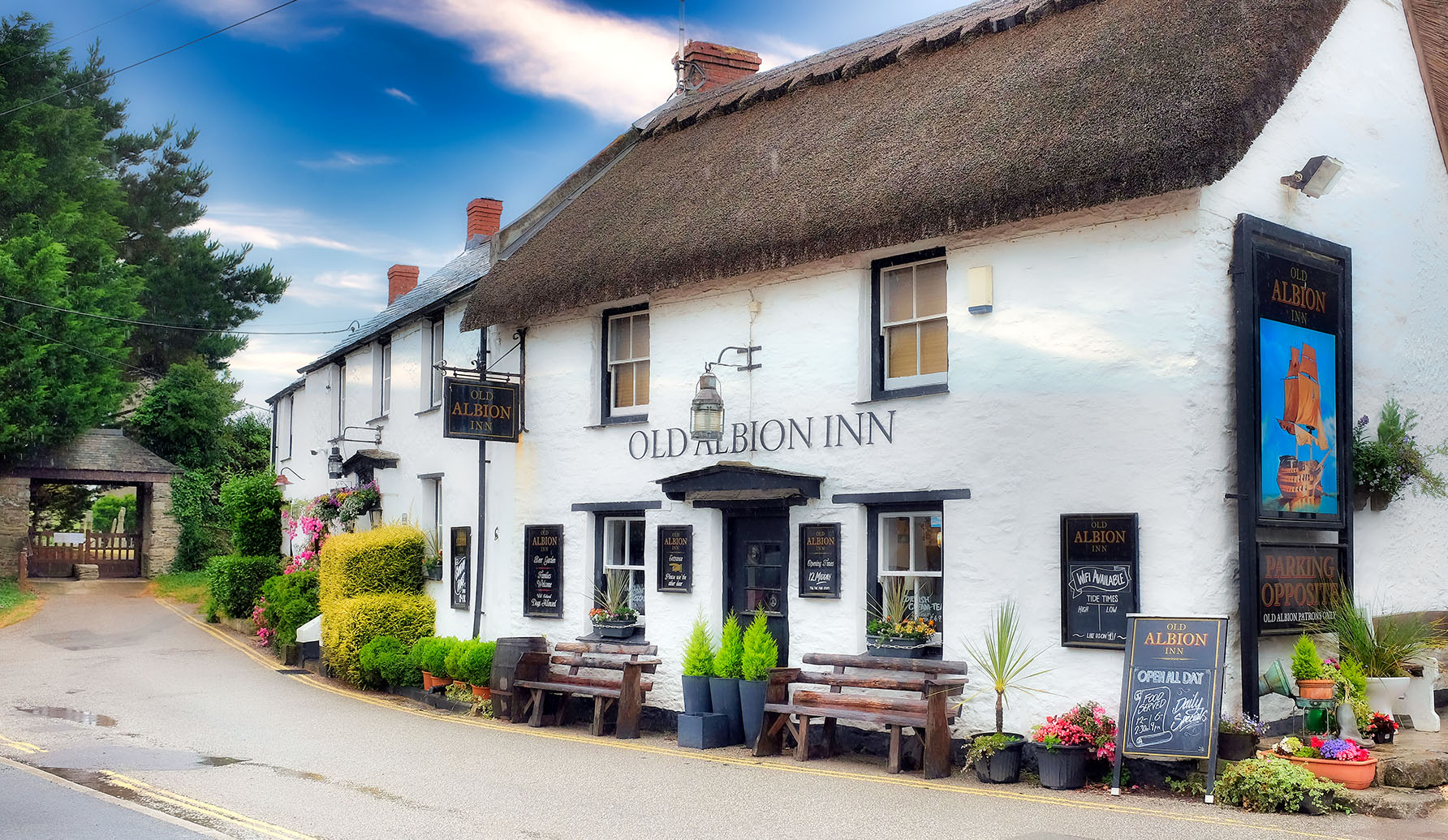 Crantock Inn Jigsaw Puzzle