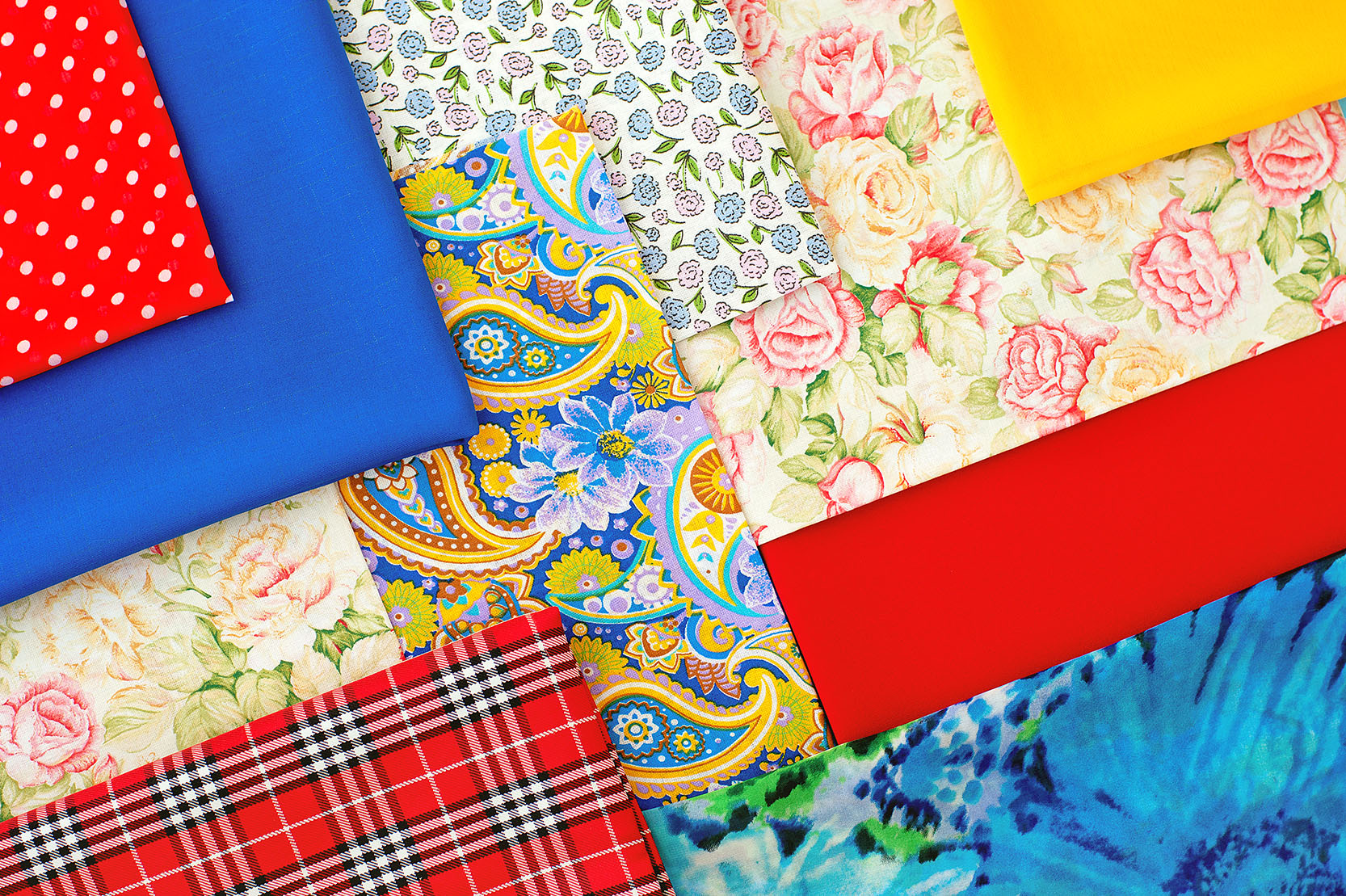 Fabric Designs Jigsaw Puzzle