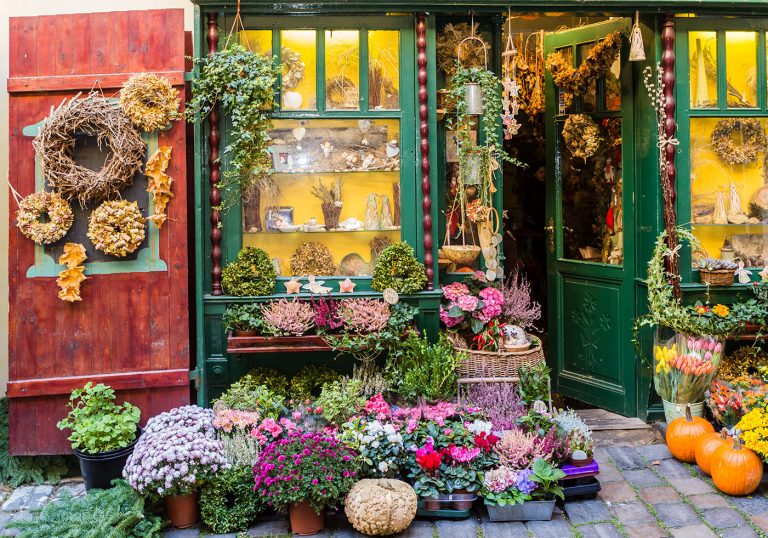 Flower Shop Jigsaw Puzzle