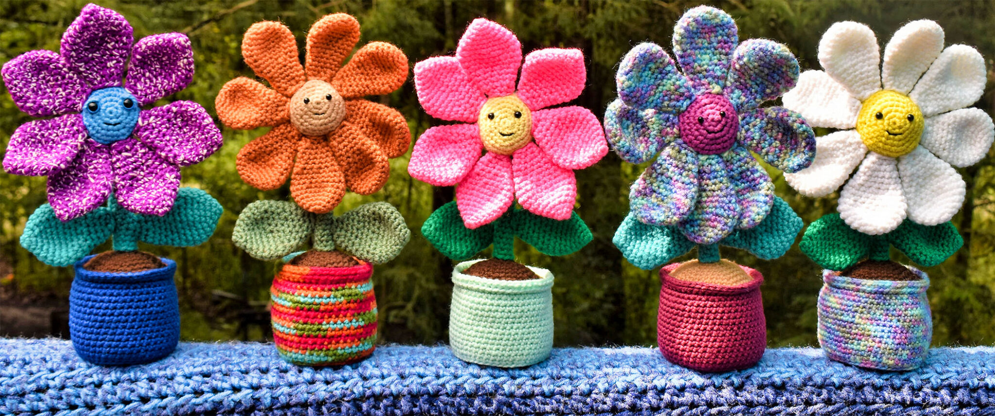 Friendly Flowers Jigsaw Puzzle