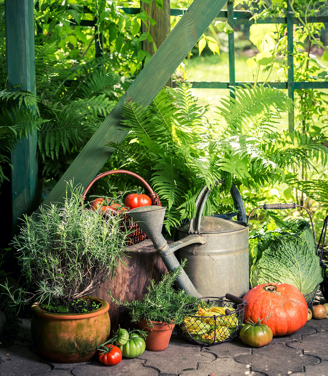 Garden Corner Jigsaw Puzzle