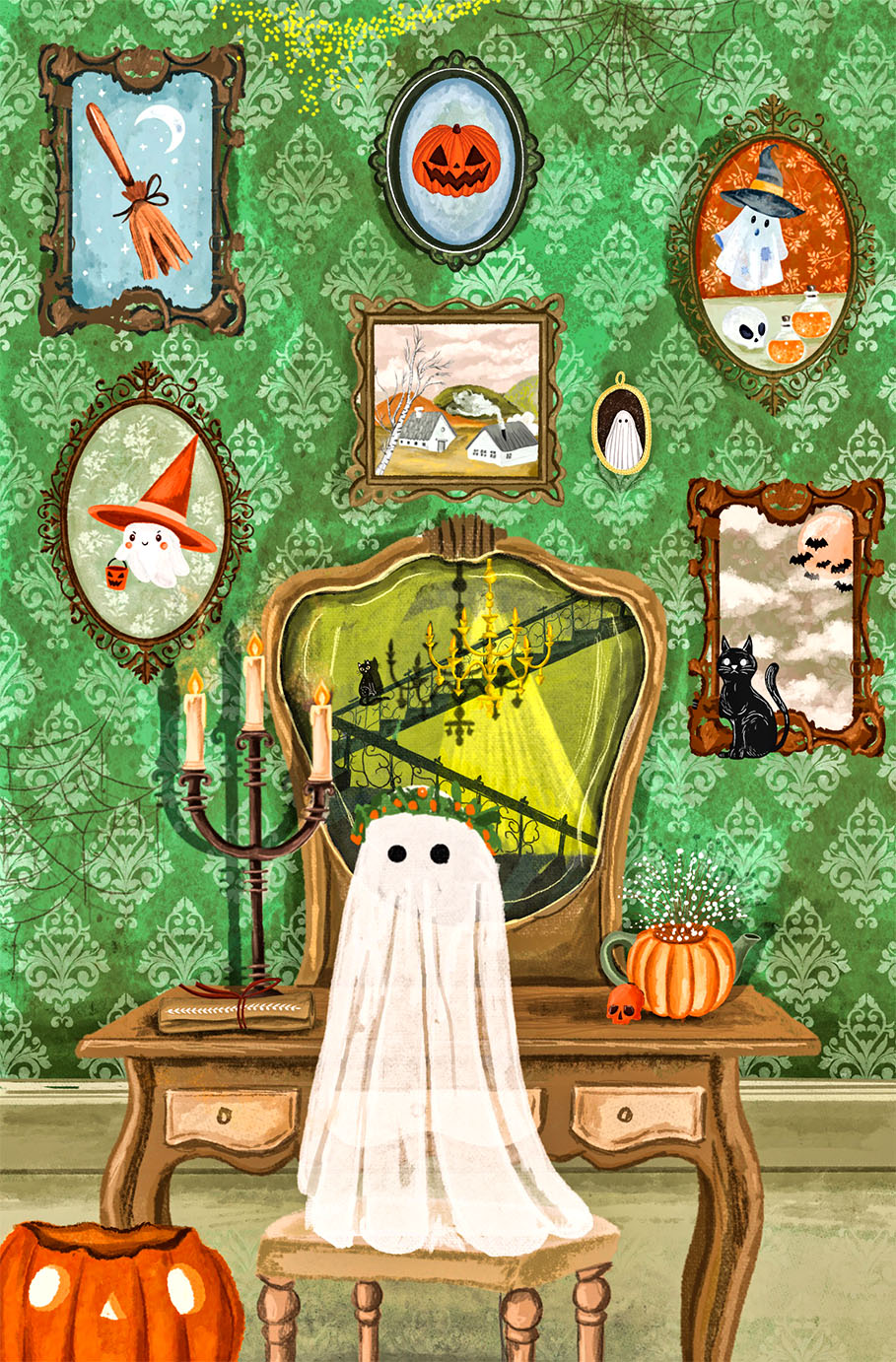 Ghost Gallery Jigsaw Puzzle