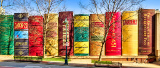 Giant Book Facade Jigsaw Puzzle