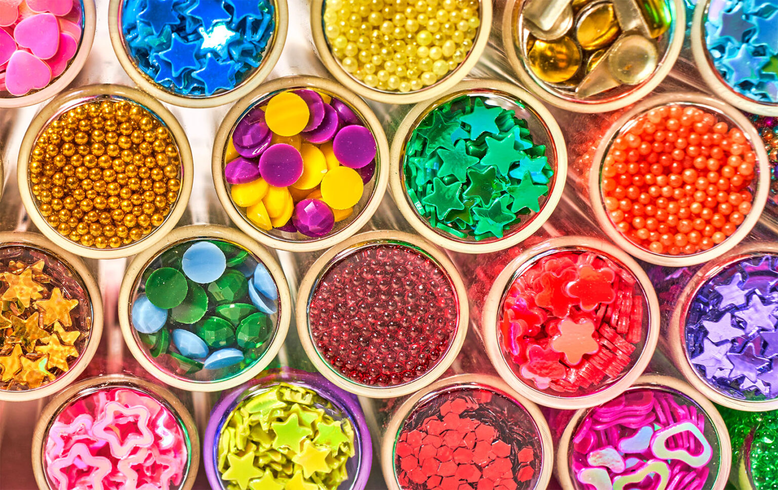 Glass Bead Collection Jigsaw Puzzle