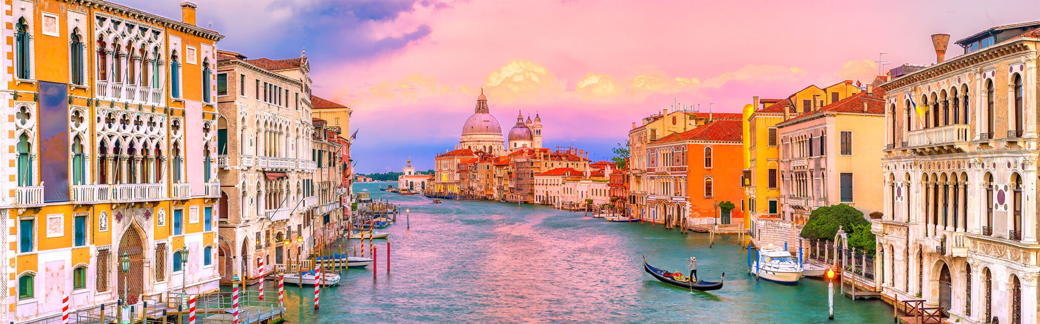 Grand Canal Sunset Jigsaw Puzzle