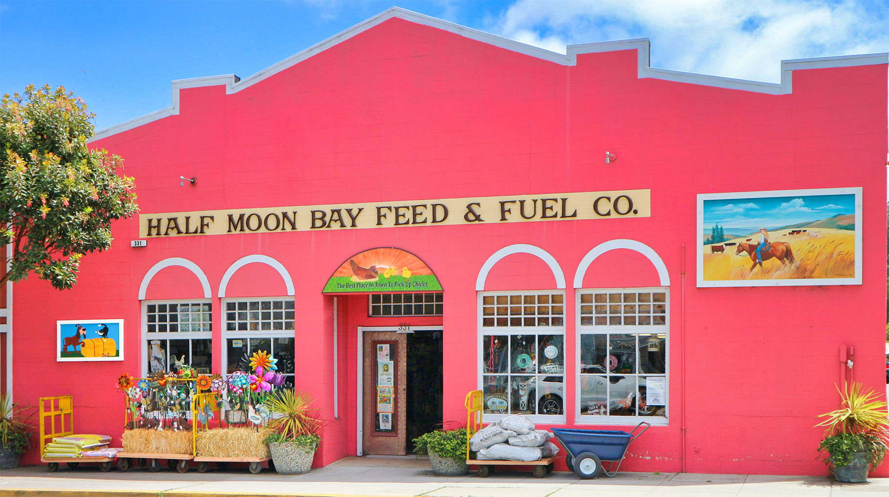 Half Moon Bay Shop Jigsaw Puzzle