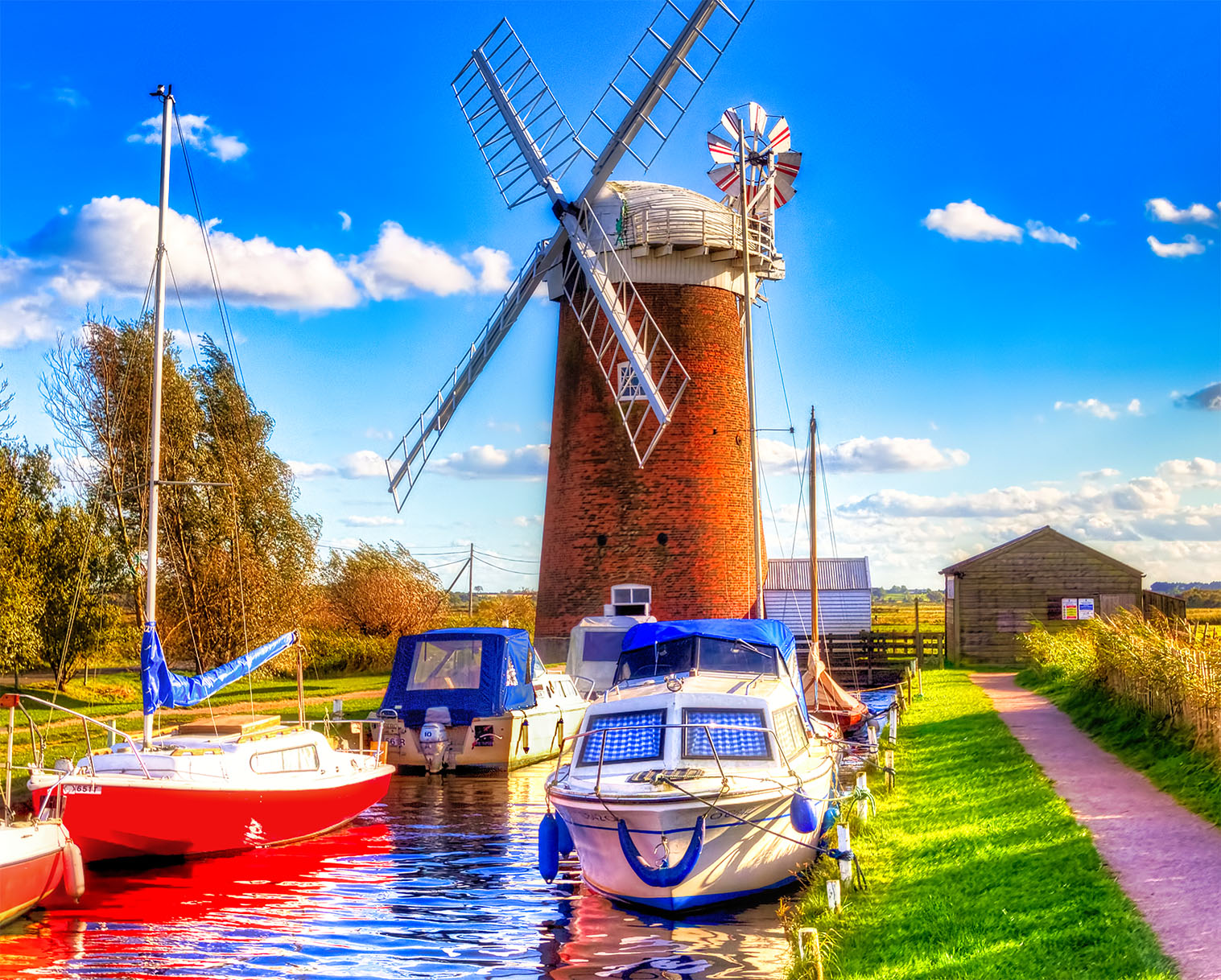 Horsey Windpump Jigsaw Puzzle
