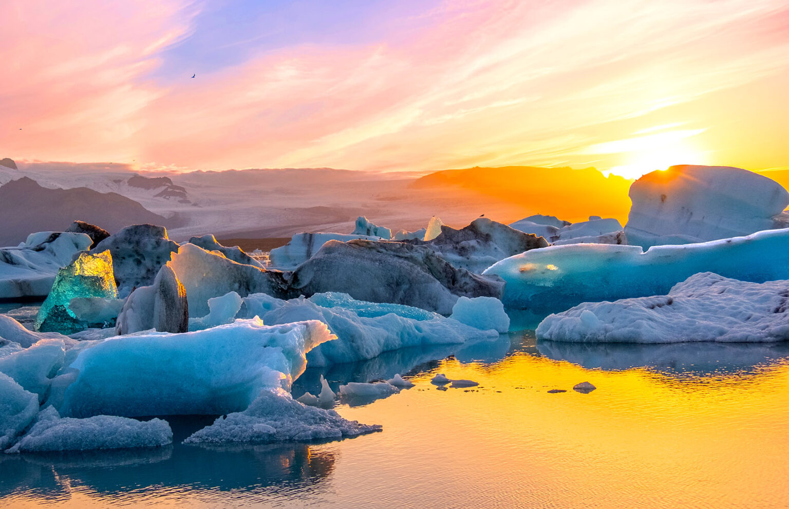 Iceland Icebergs Jigsaw Puzzle