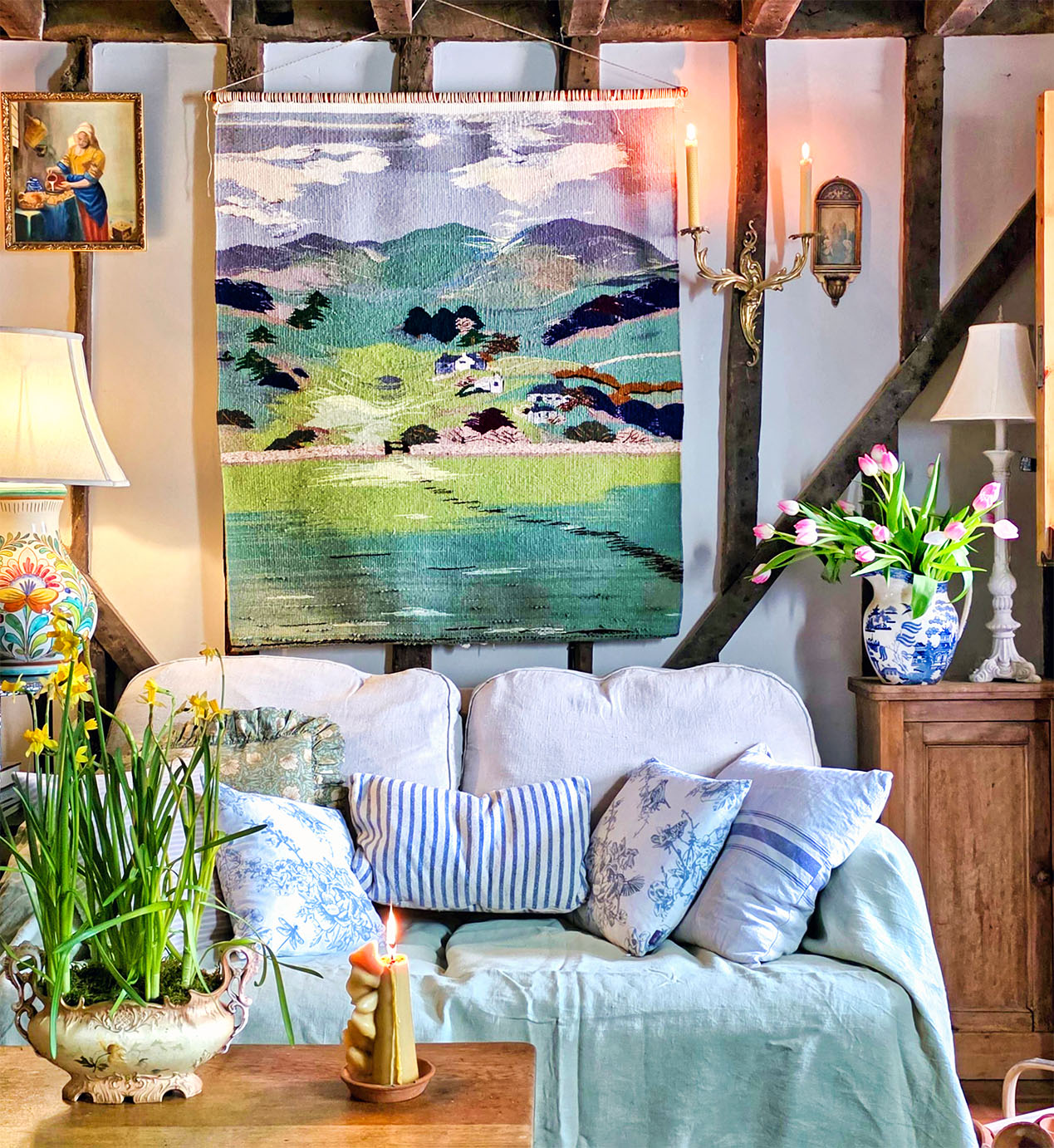 Inside Malthouse Cottage Jigsaw Puzzle