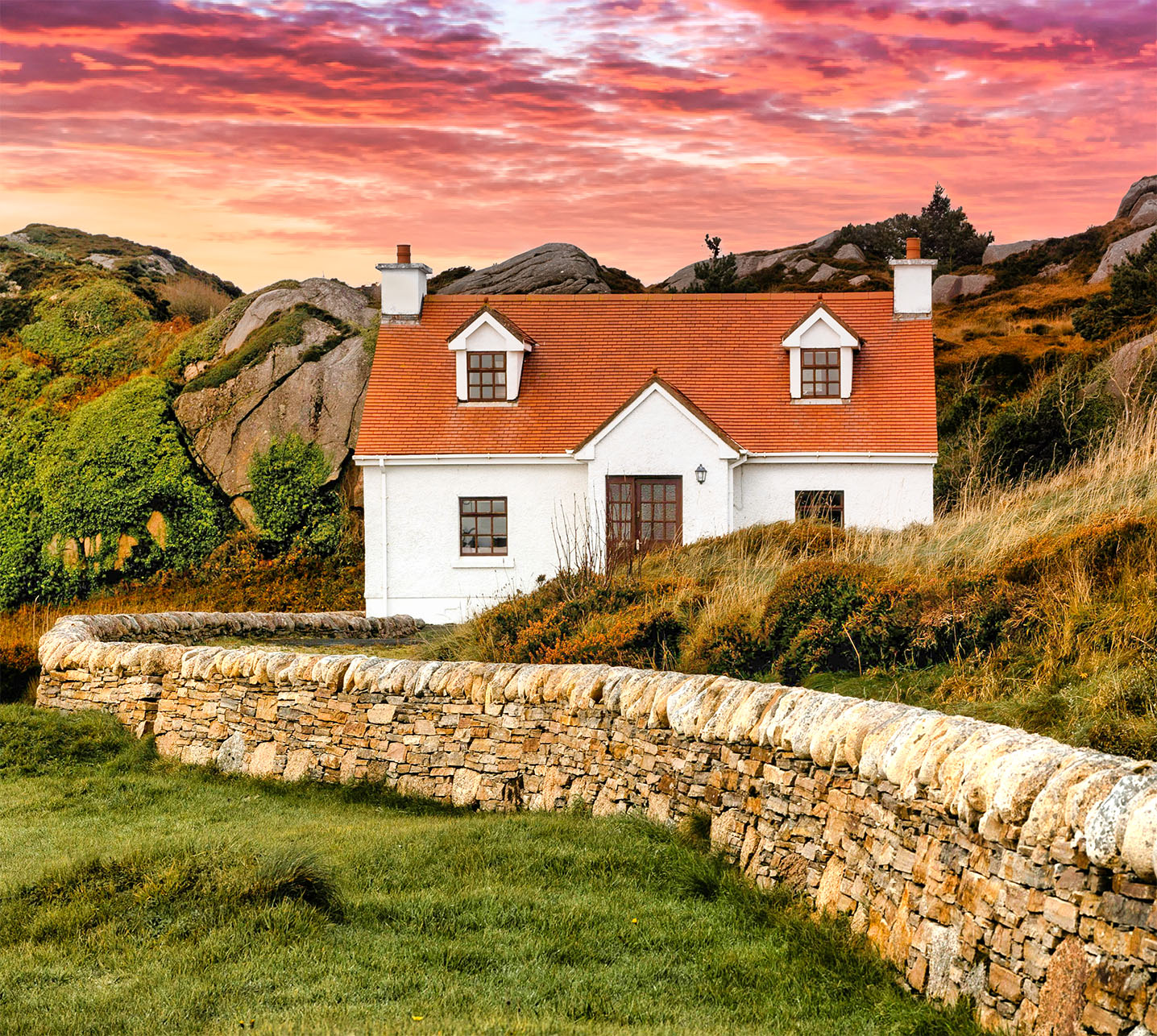 Ireland Cottage Jigsaw Puzzle