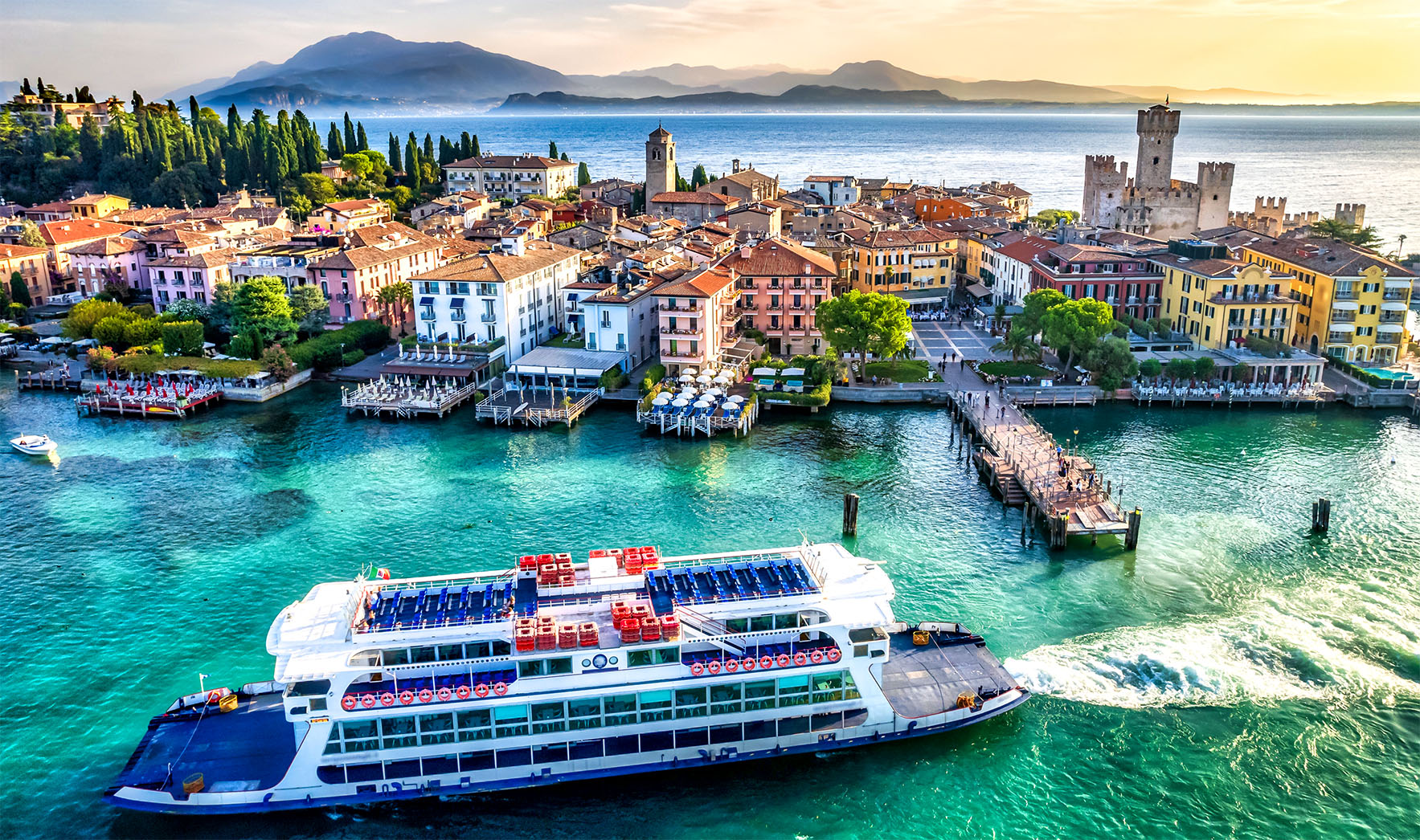 Italian Waterfront Jigsaw Puzzle