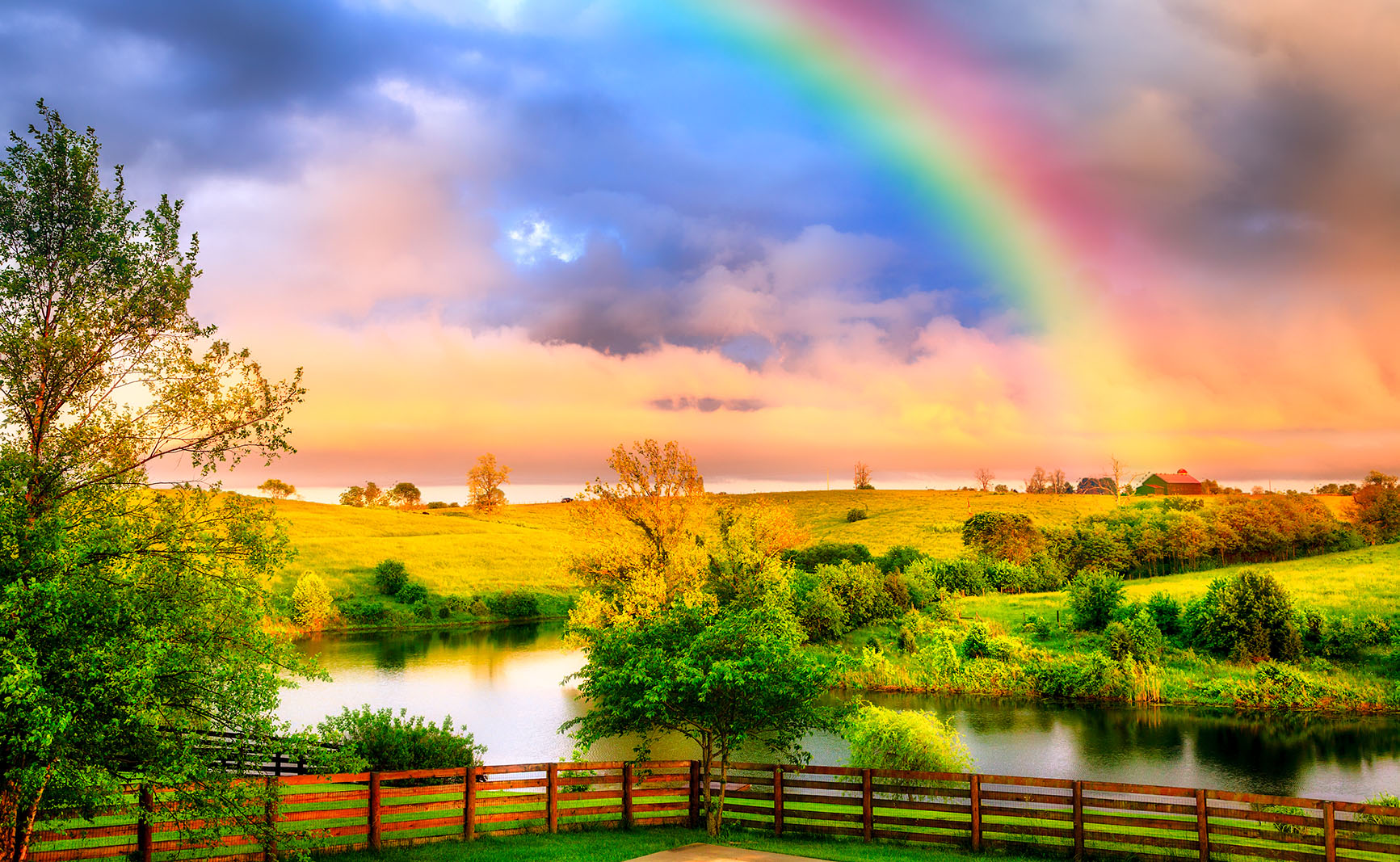 Kentucky Rainbow Jigsaw Puzzle