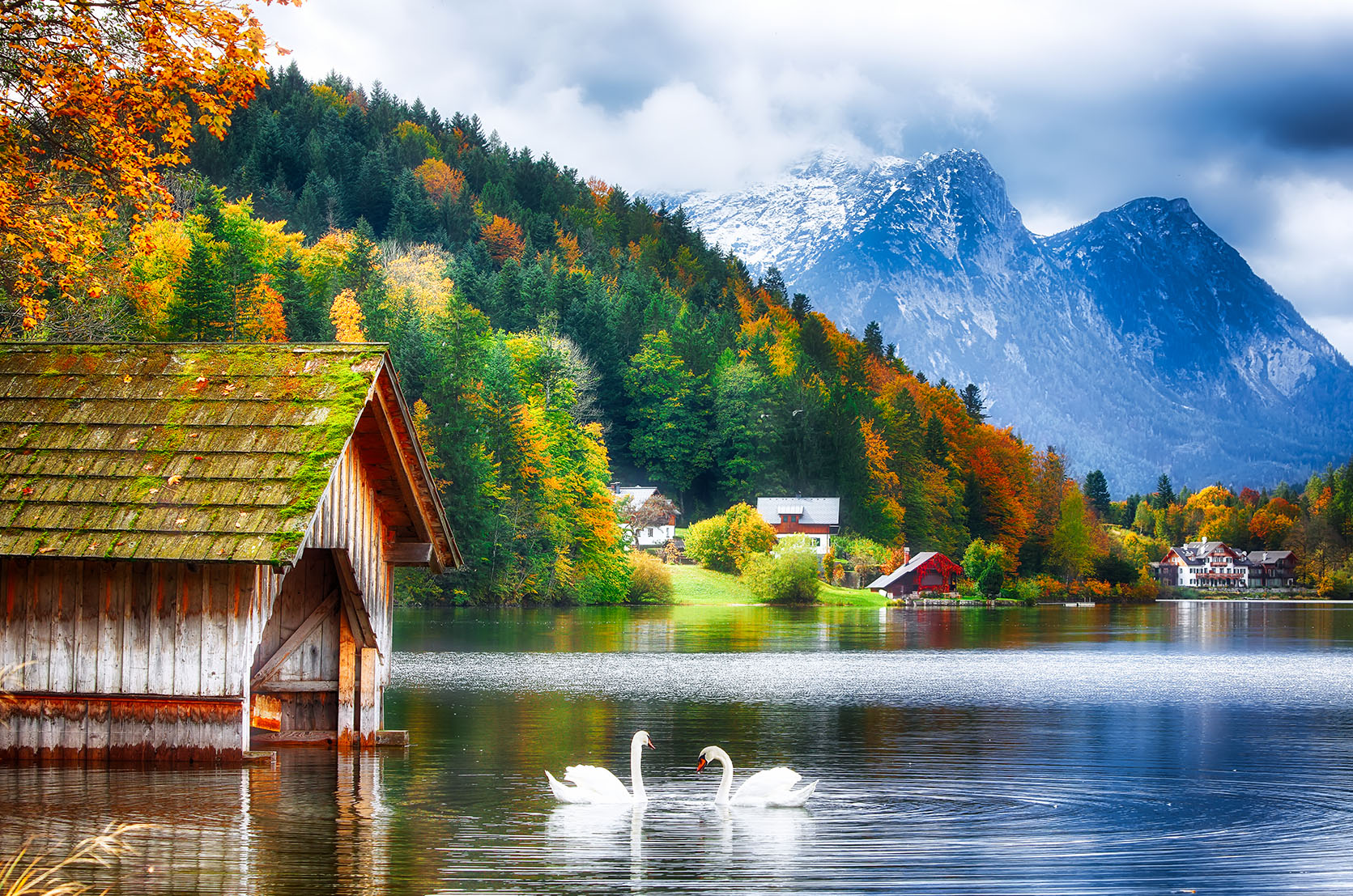 Lake Grundlsee Jigsaw Puzzle