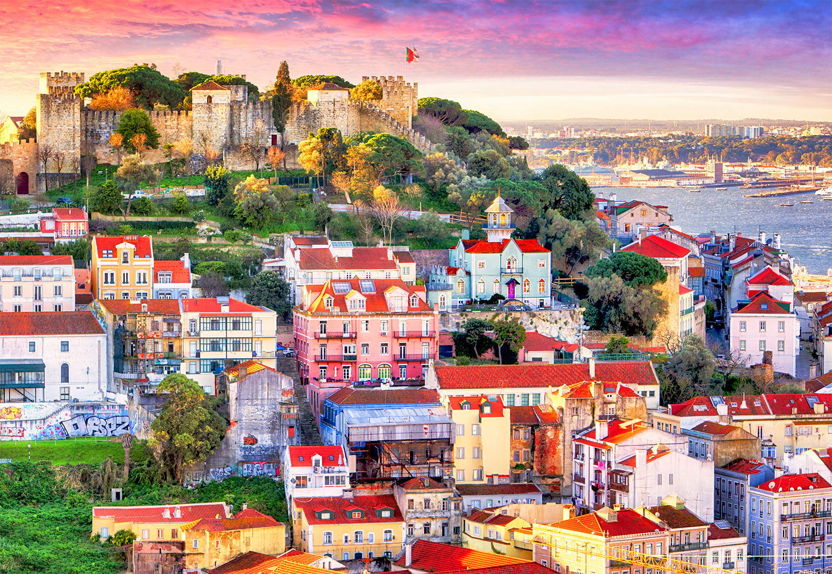 Lisbon Skyline Jigsaw Puzzle