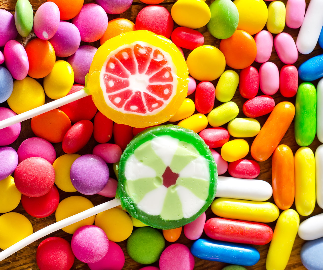 Lollipops and Candy Jigsaw Puzzle Lollipops and Candy Jigsaw Puzzle