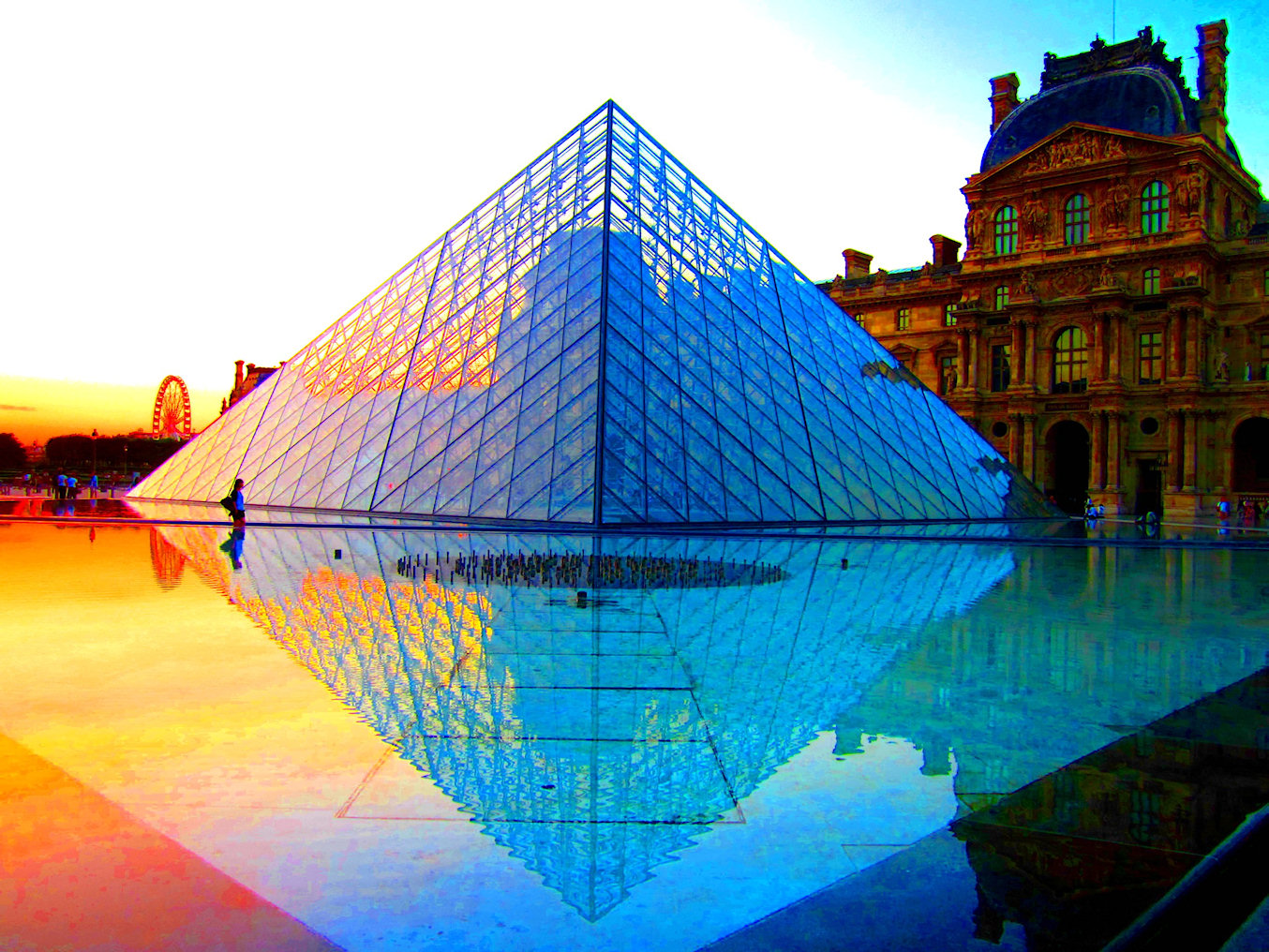 Louvre Pyramid Jigsaw Puzzle