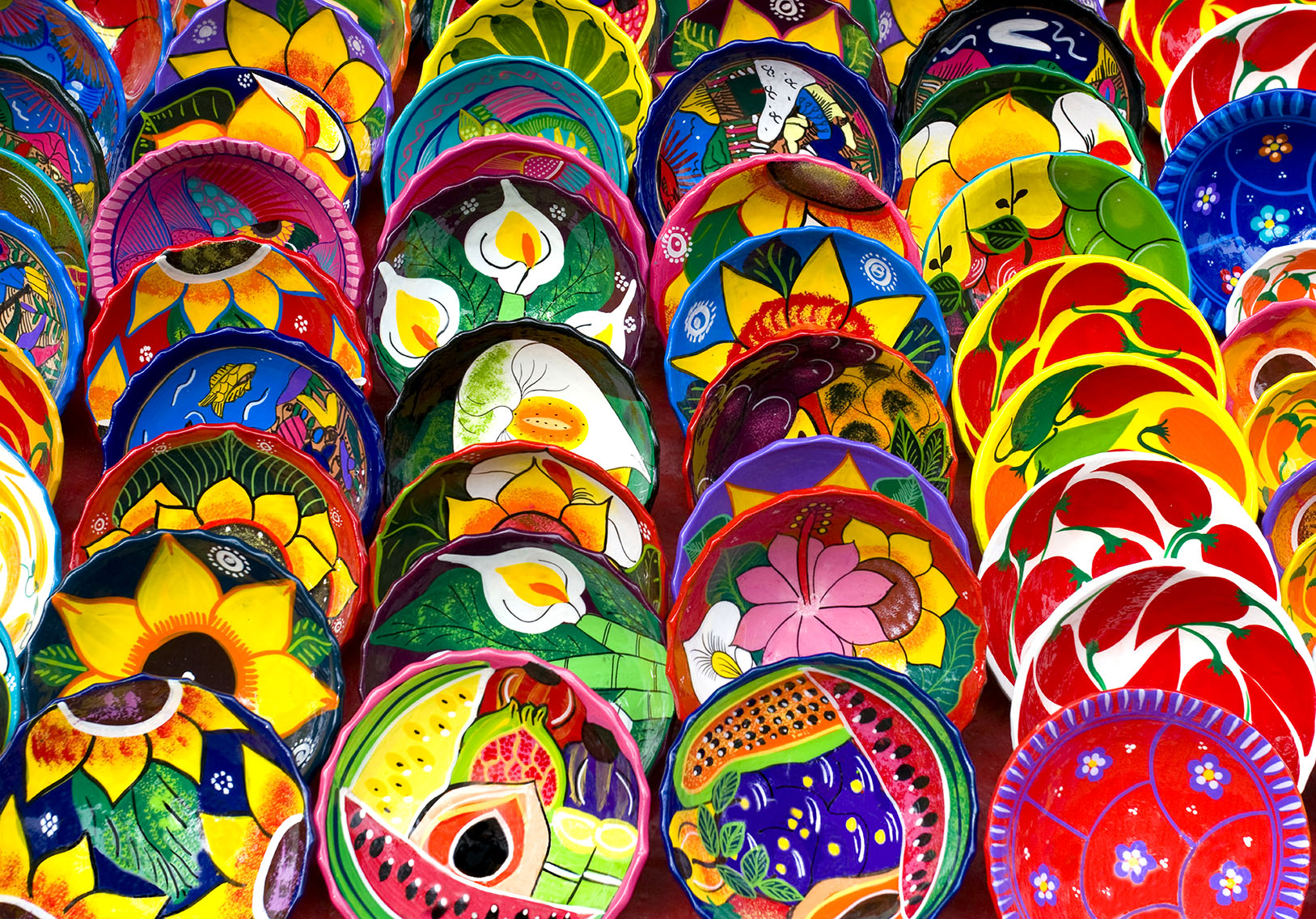 Mexican Bowls Jigsaw Puzzle