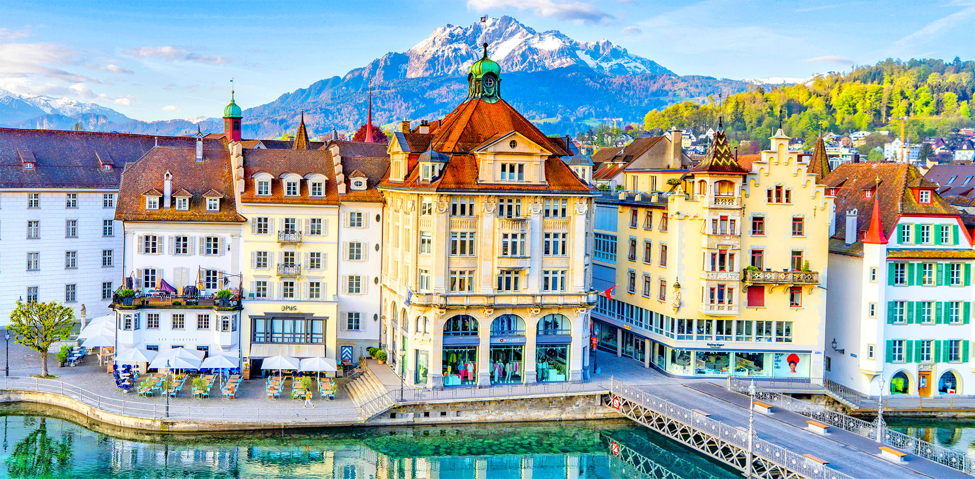 Old Town Lucerne Jigsaw Puzzle