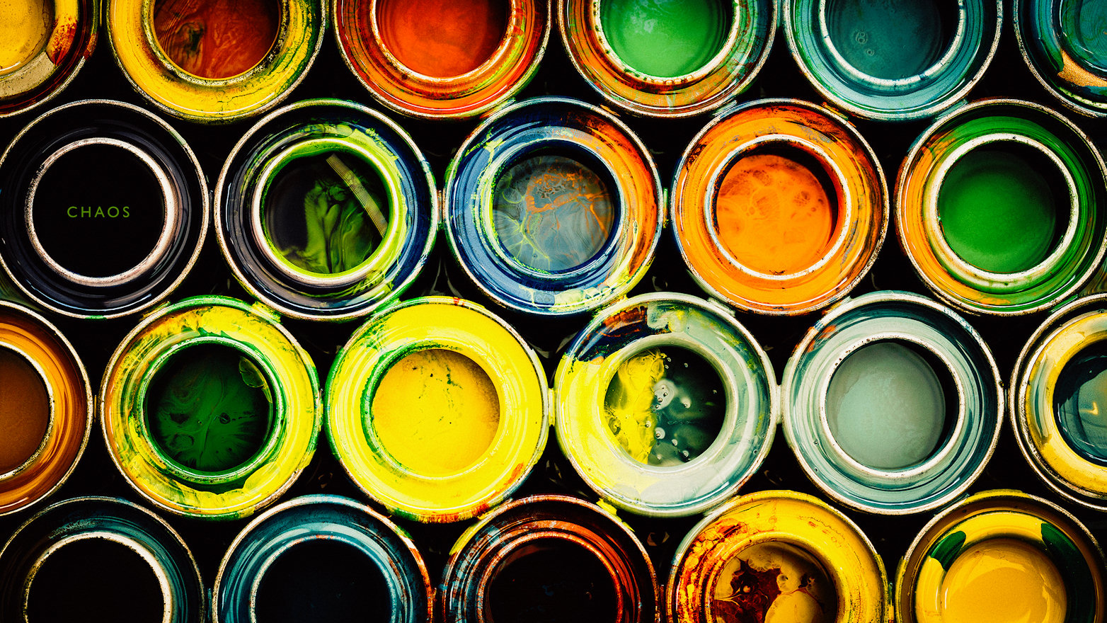 Paint Pots Jigsaw Puzzle