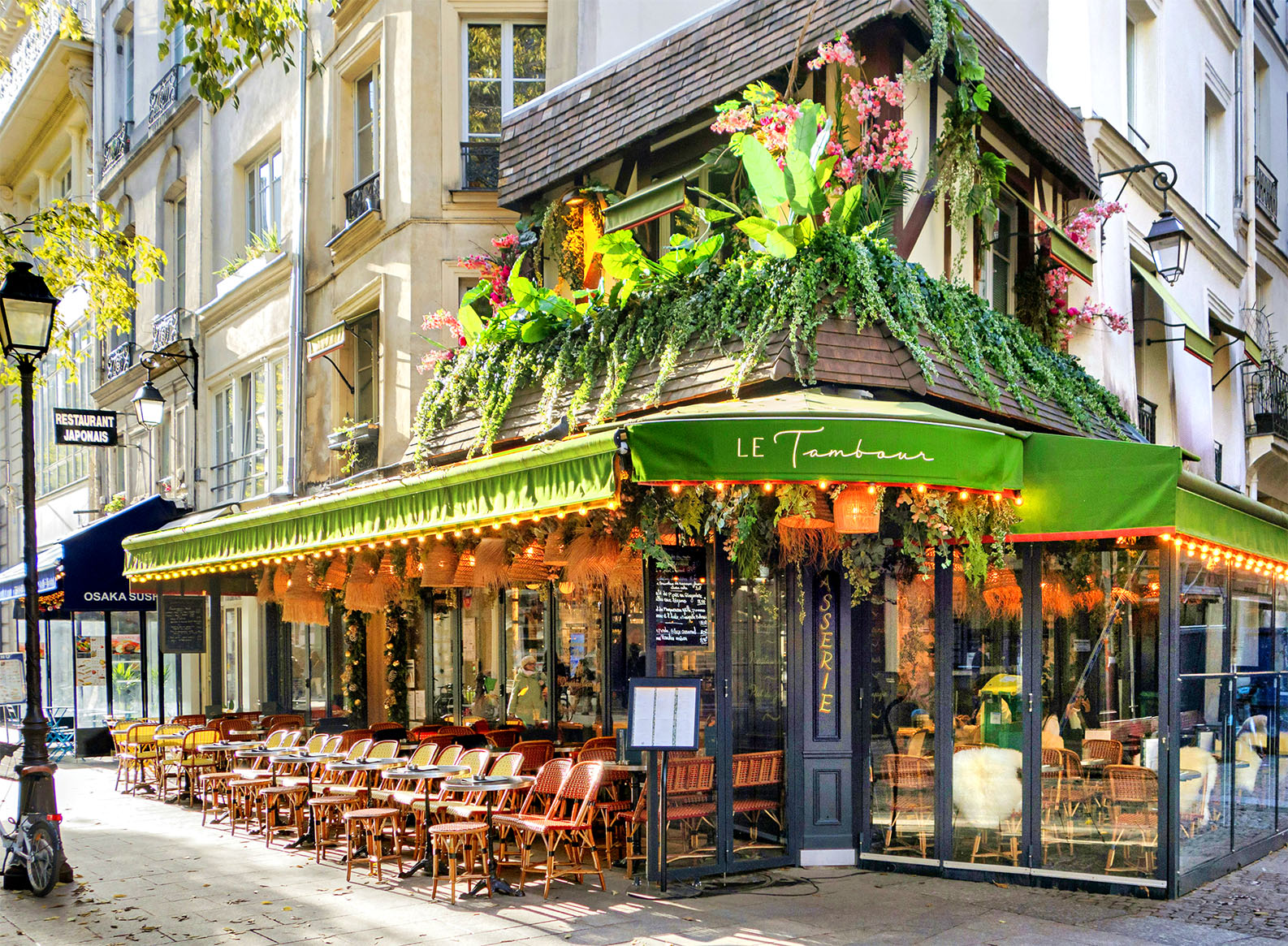Paris Sidewalk Cafe Jigsaw Puzzle