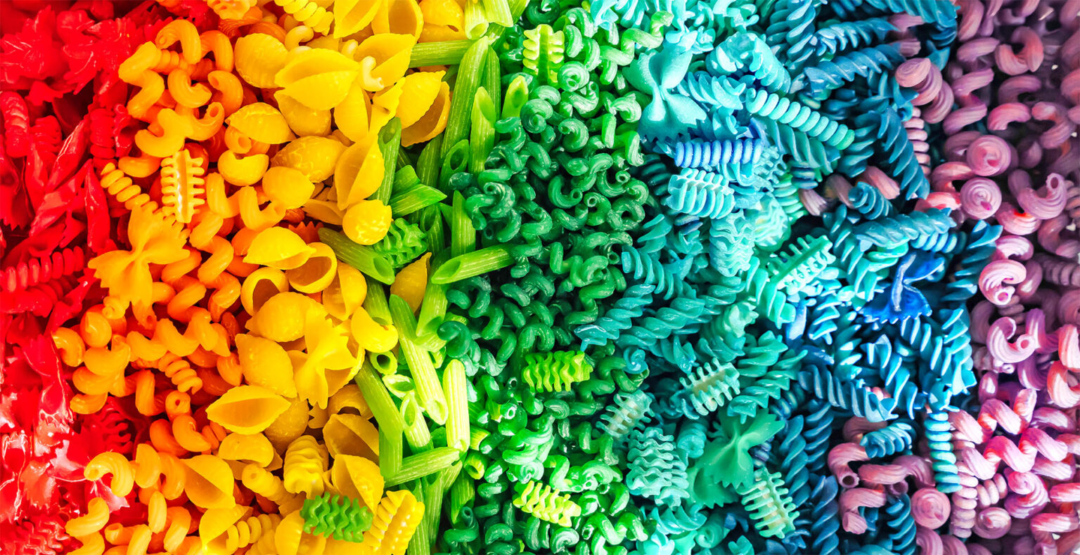 Pasta Rainbow Jigsaw Puzzle