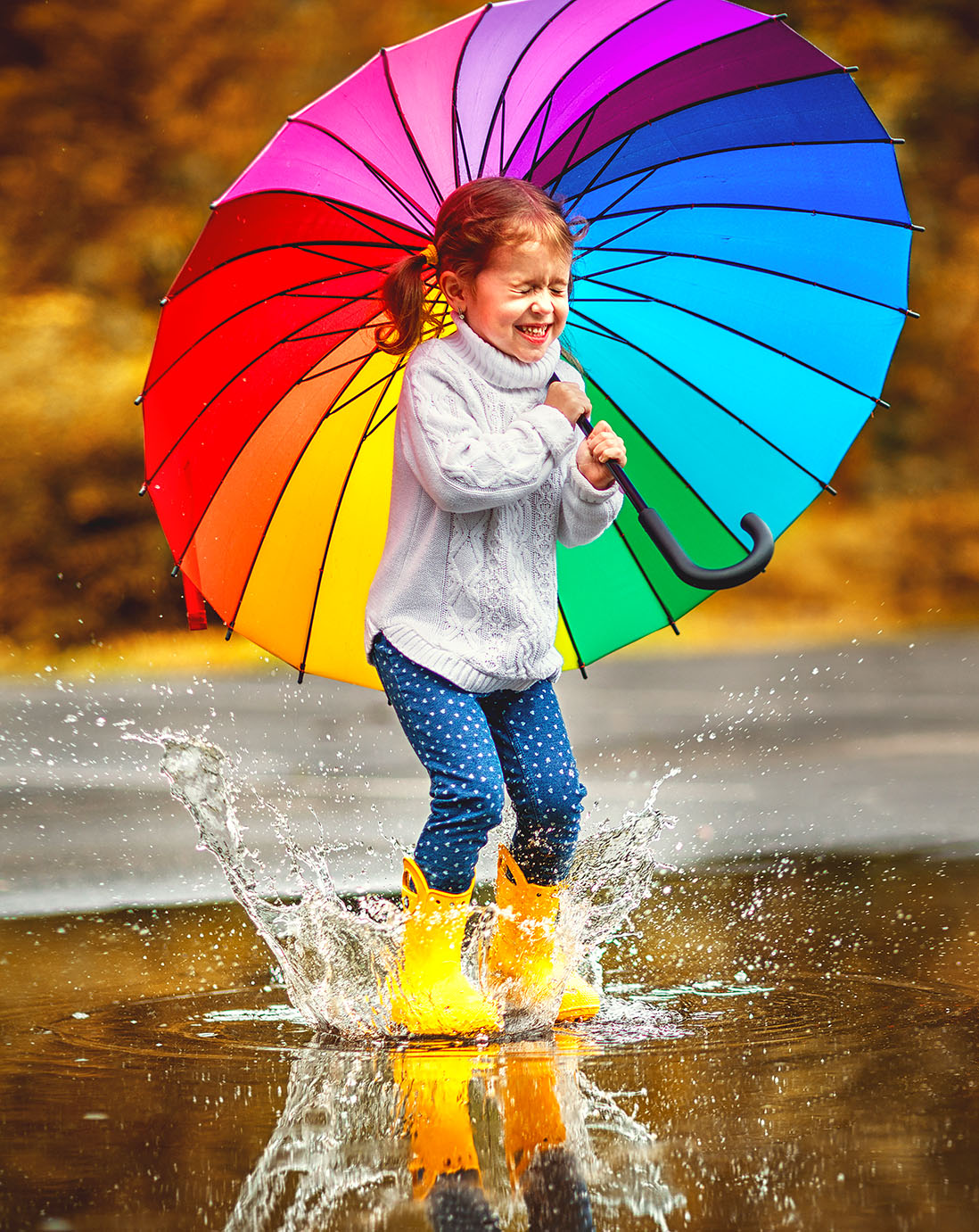 Puddle Splash Jigsaw Puzzle