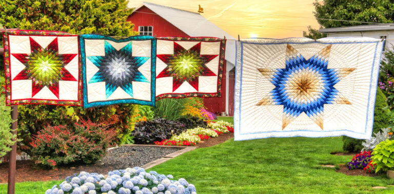 Quilts on Clothesline Jigsaw Puzzle