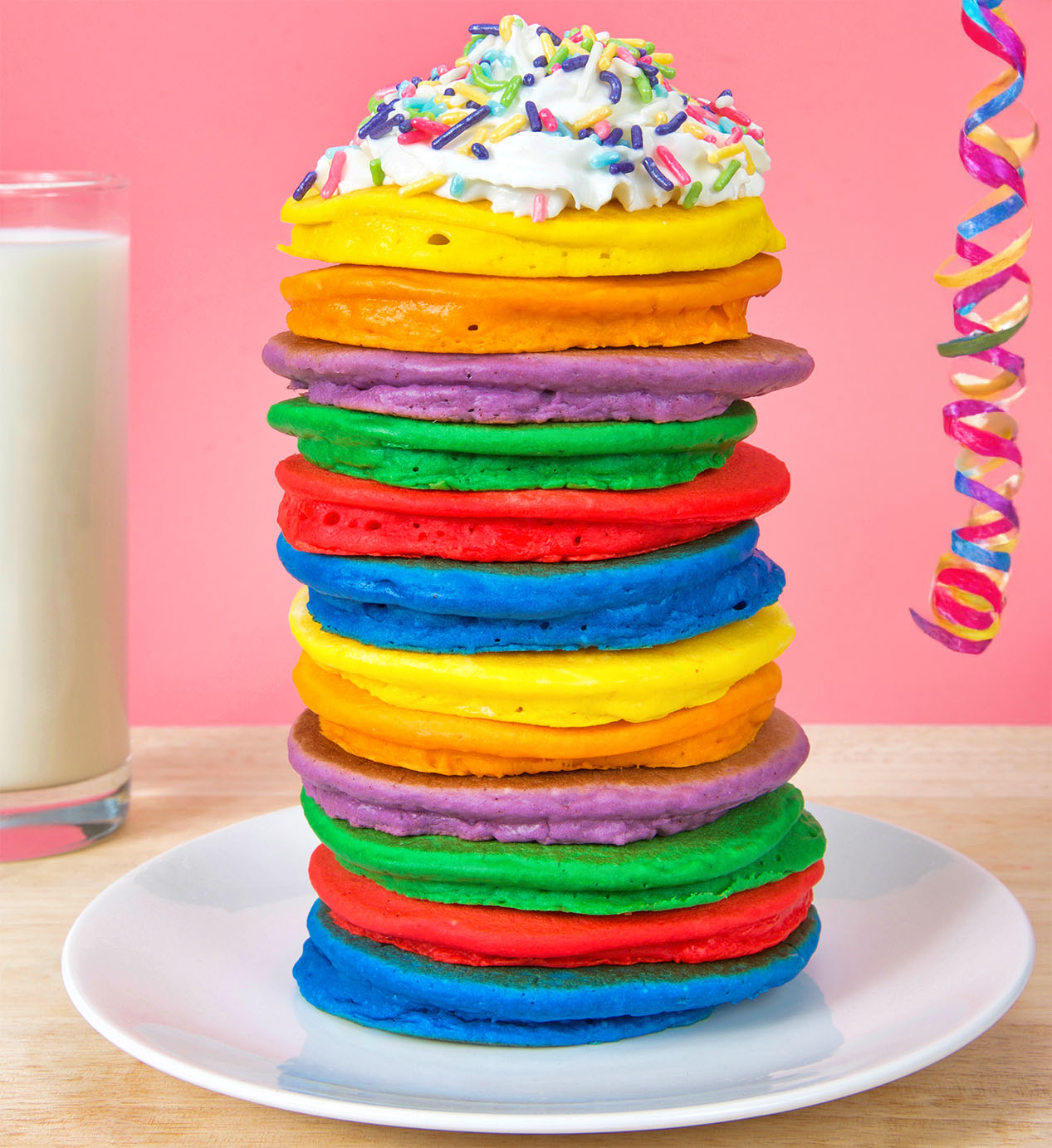 Rainbow Pancake Stack Jigsaw Puzzle