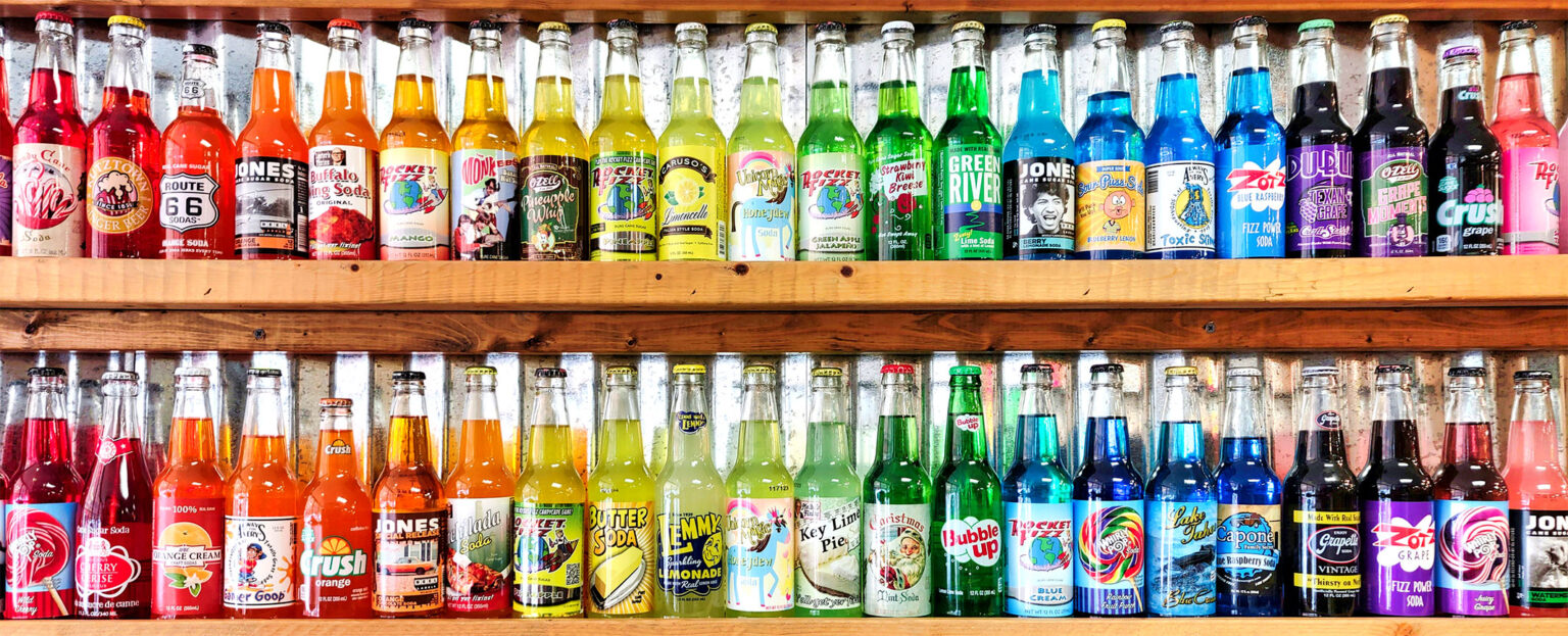 Rainbow Soda Collection Jigsaw Puzzle