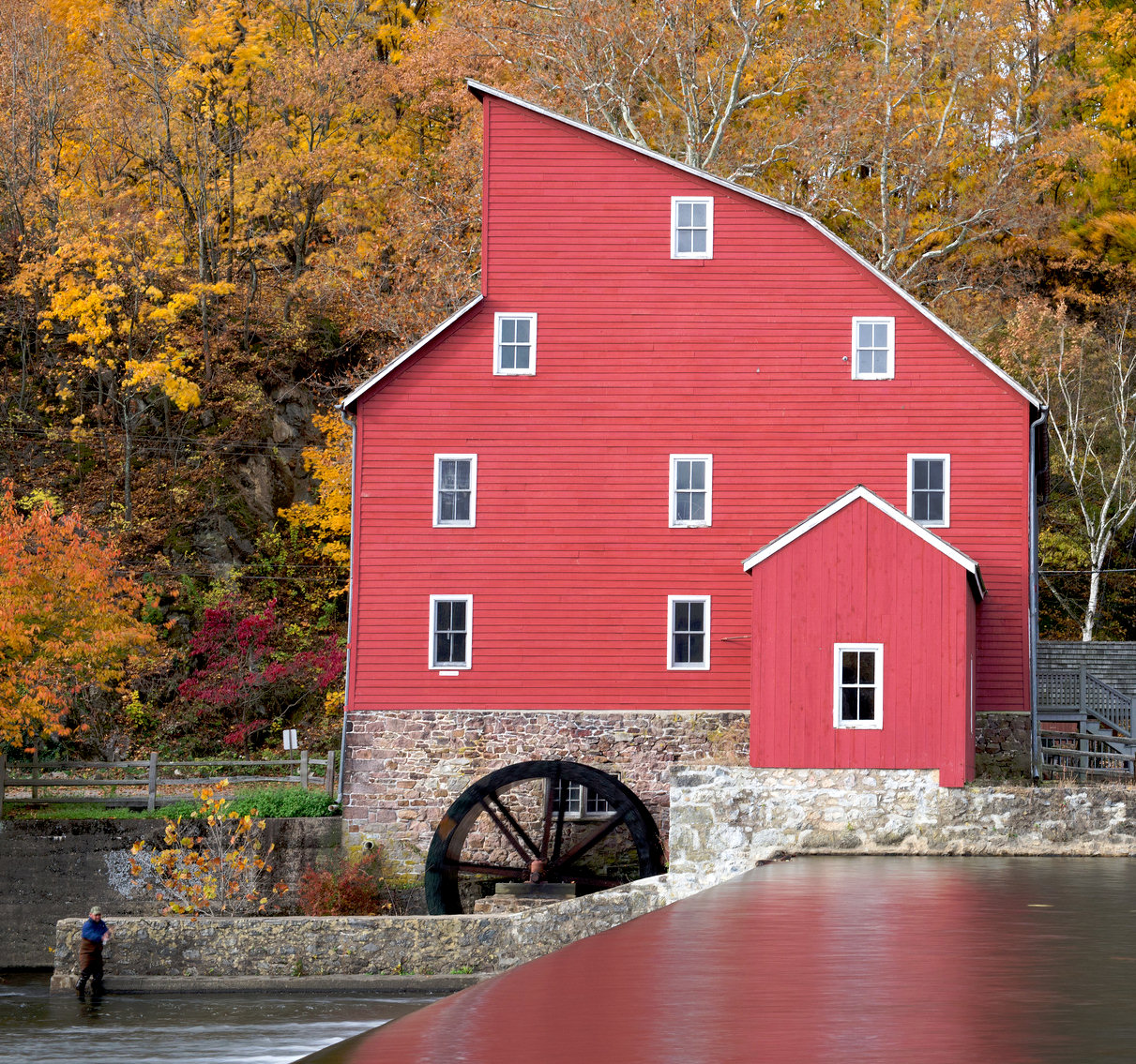 Red Mill Jigsaw Puzzle