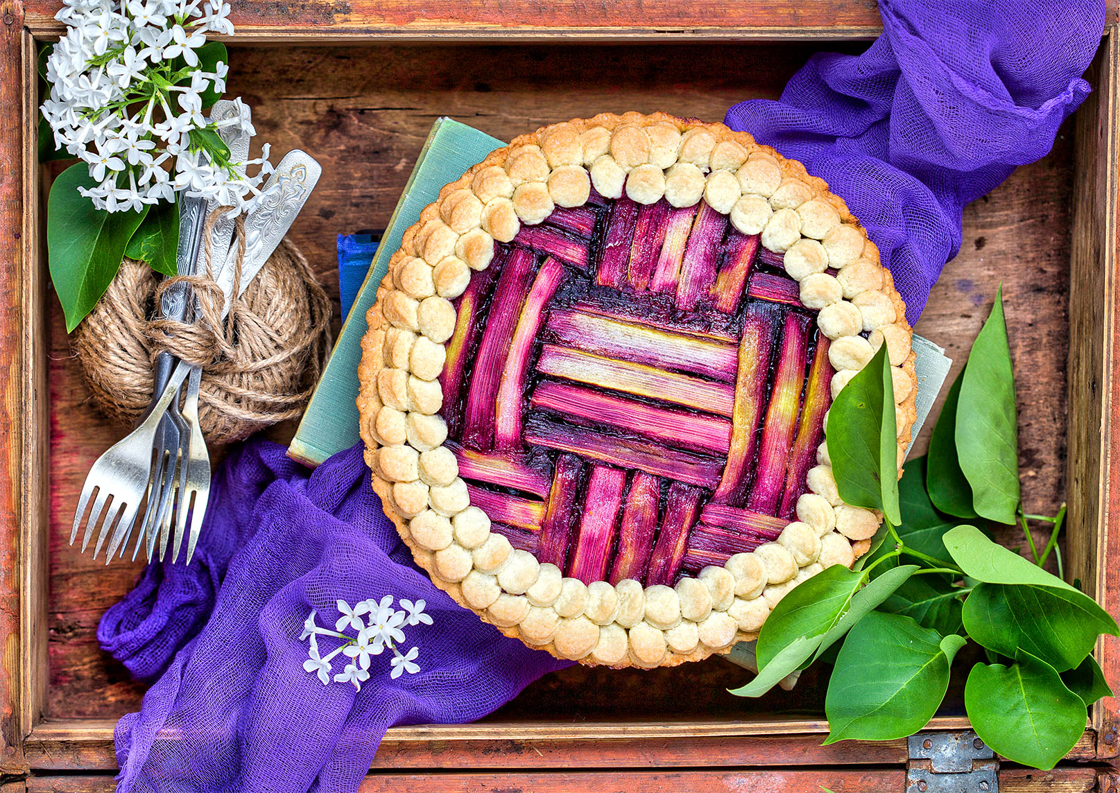 Rhubarb Pie Jigsaw Puzzle