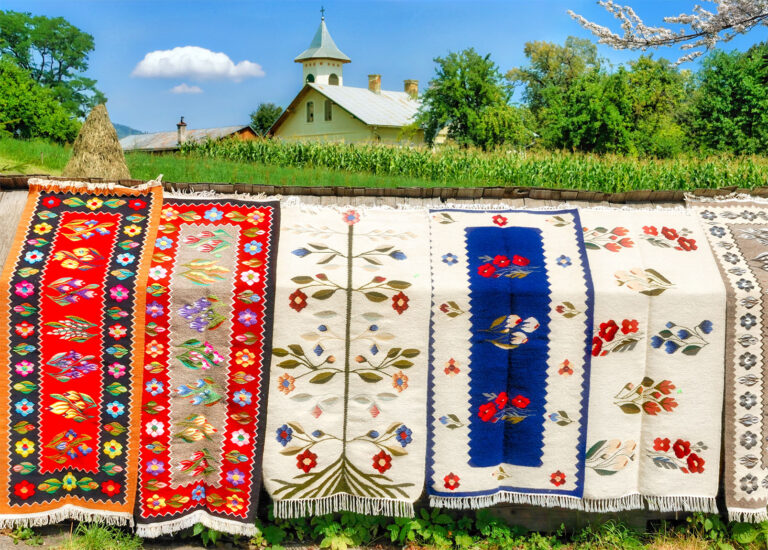 Romanian Textiles Jigsaw Puzzle
