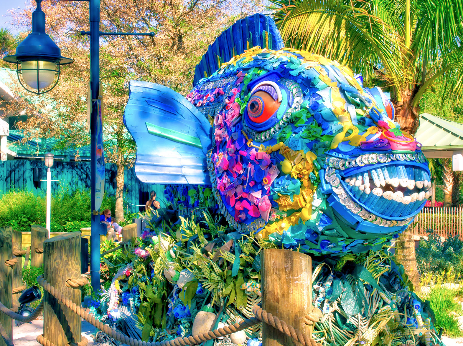 Scrappy Fish Jigsaw Puzzle