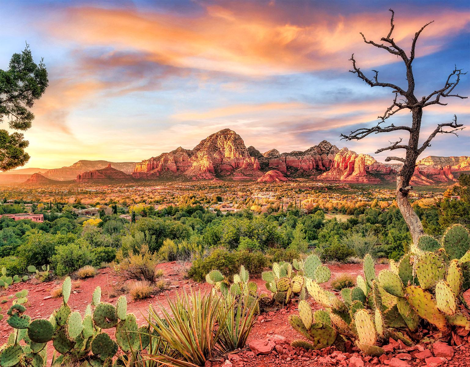 Sedona Sunset Jigsaw Puzzle