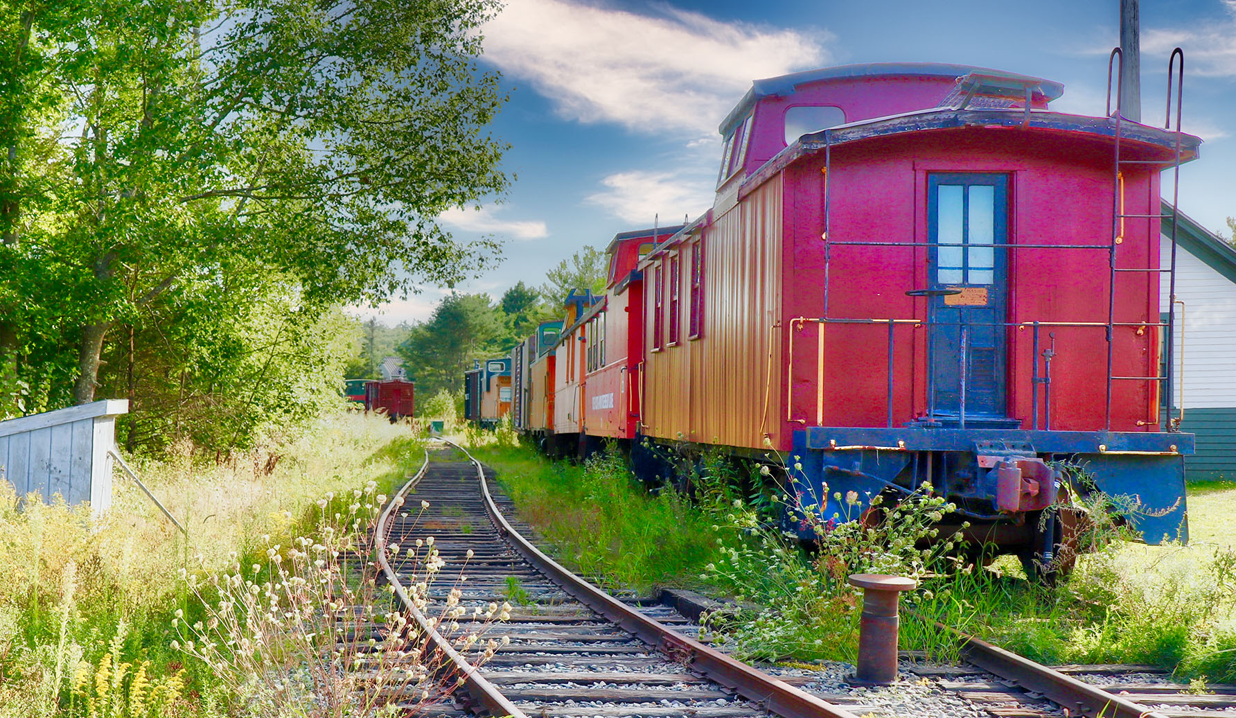 Sidelined Caboose Jigsaw Puzzle Sidelined Caboose Jigsaw Puzzle