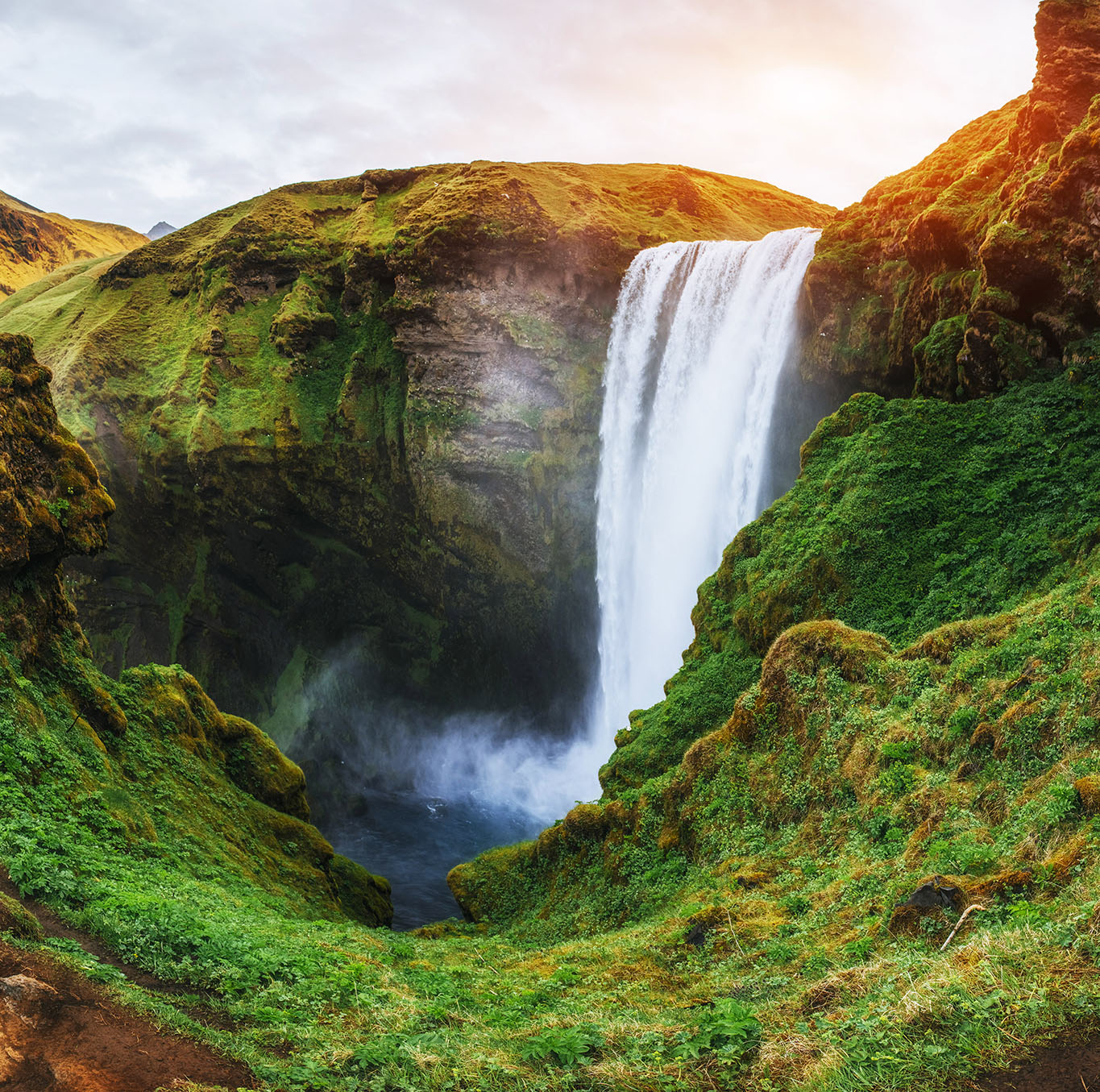 Skogafoss Waterfall Jigsaw Puzzle