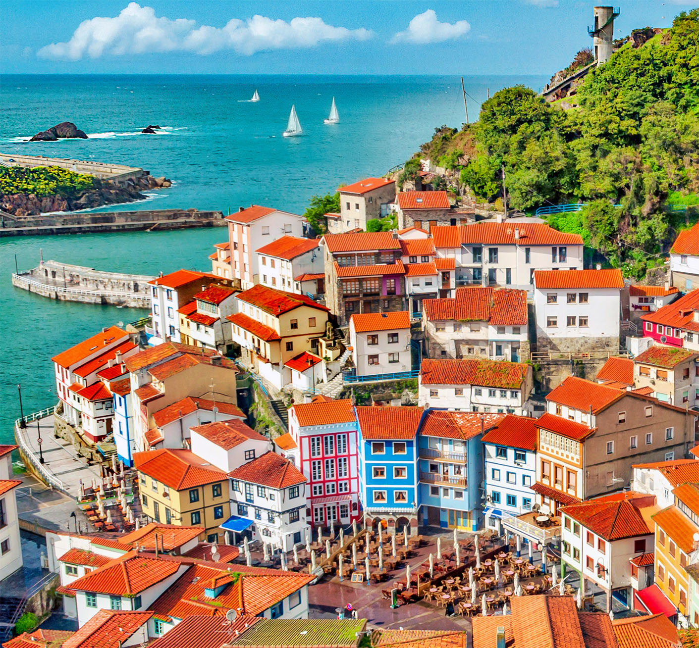 Spanish Village Jigsaw Puzzle