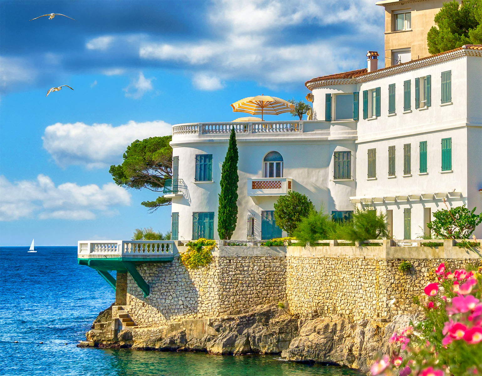 Summer Villa Jigsaw Puzzle