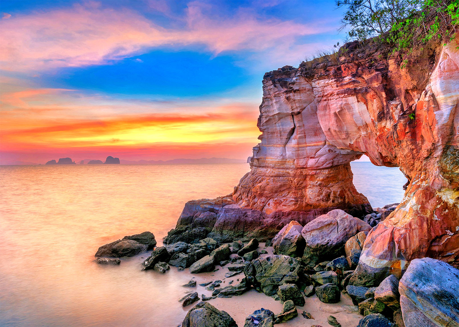 Sunset Cliffs Jigsaw Puzzle